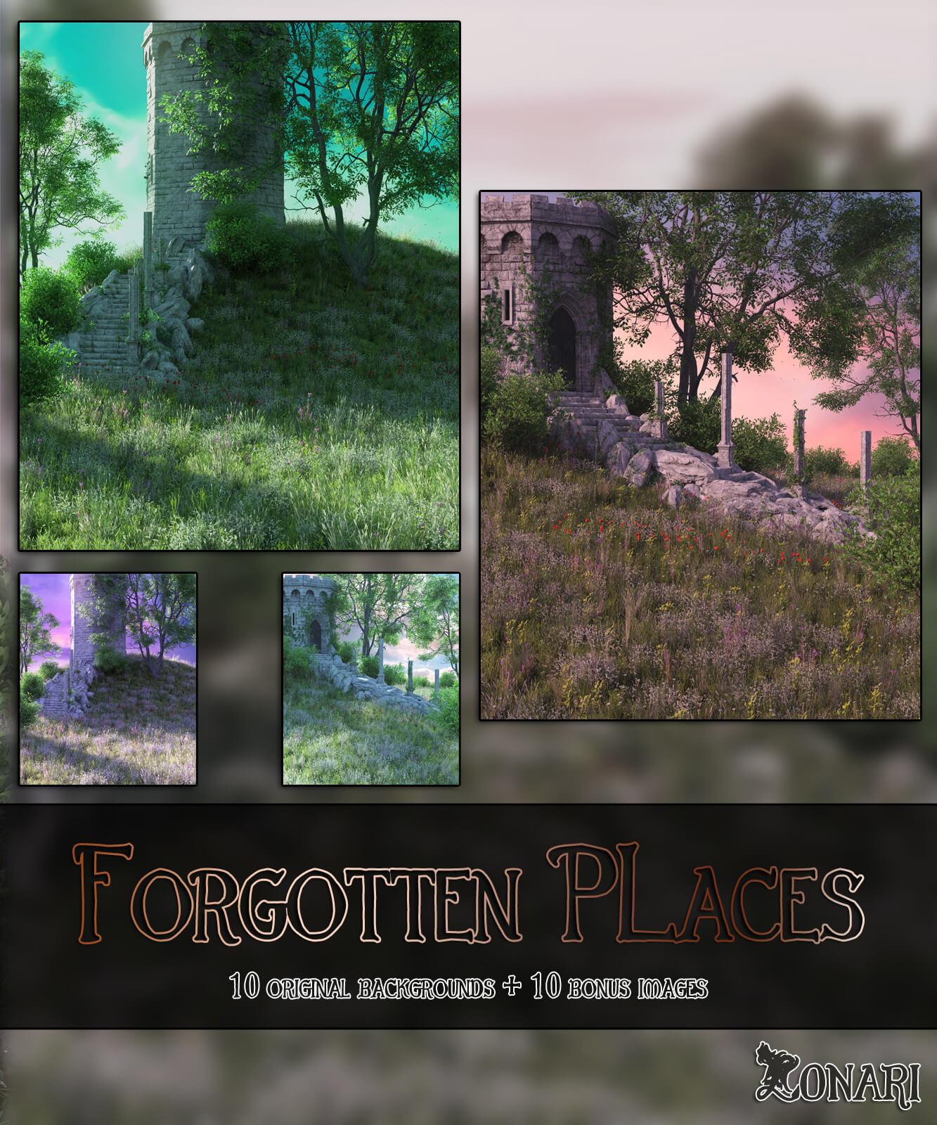 Forgotten Places - Daz Content by Lonari