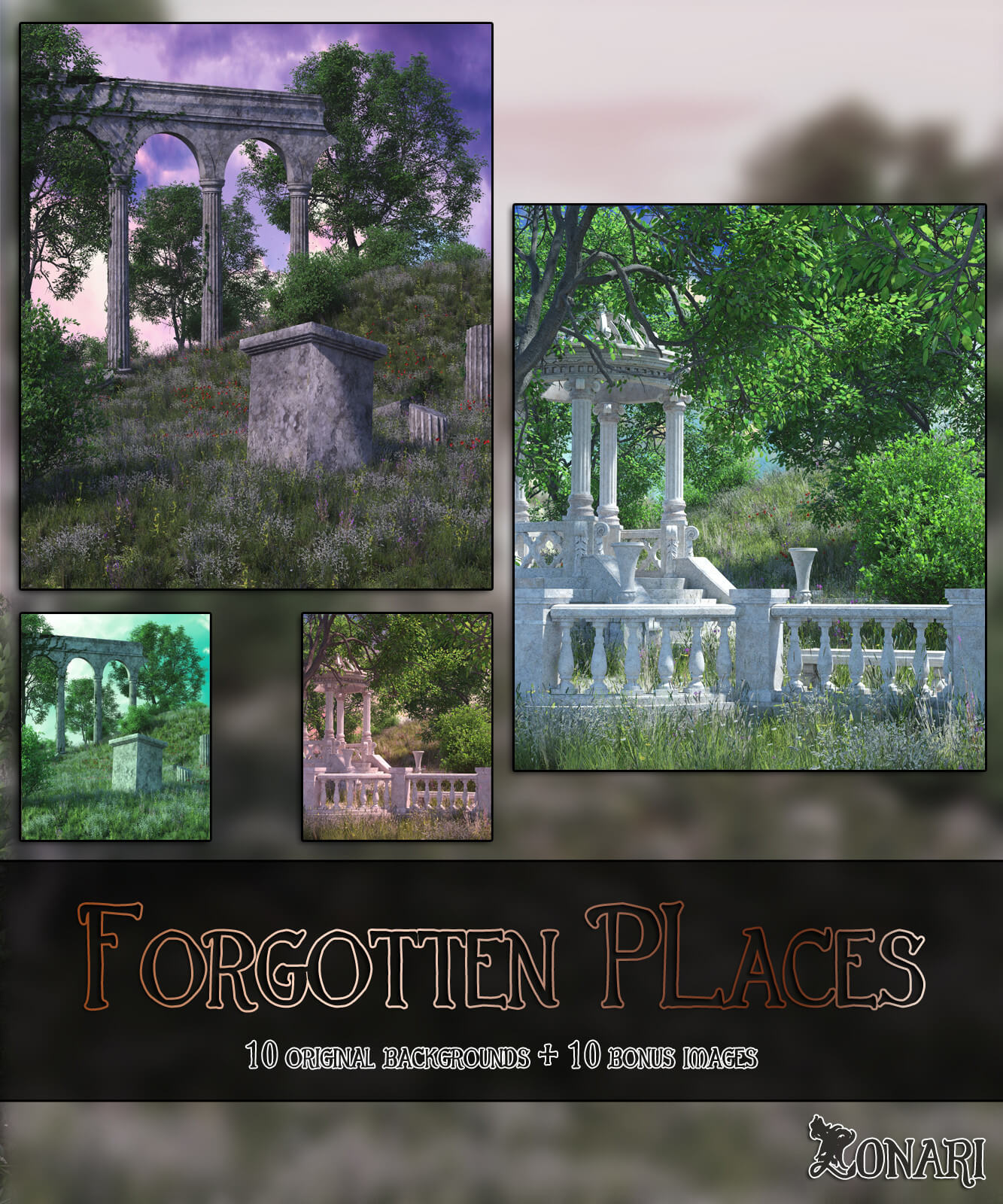 Forgotten Places - Daz Content by Lonari