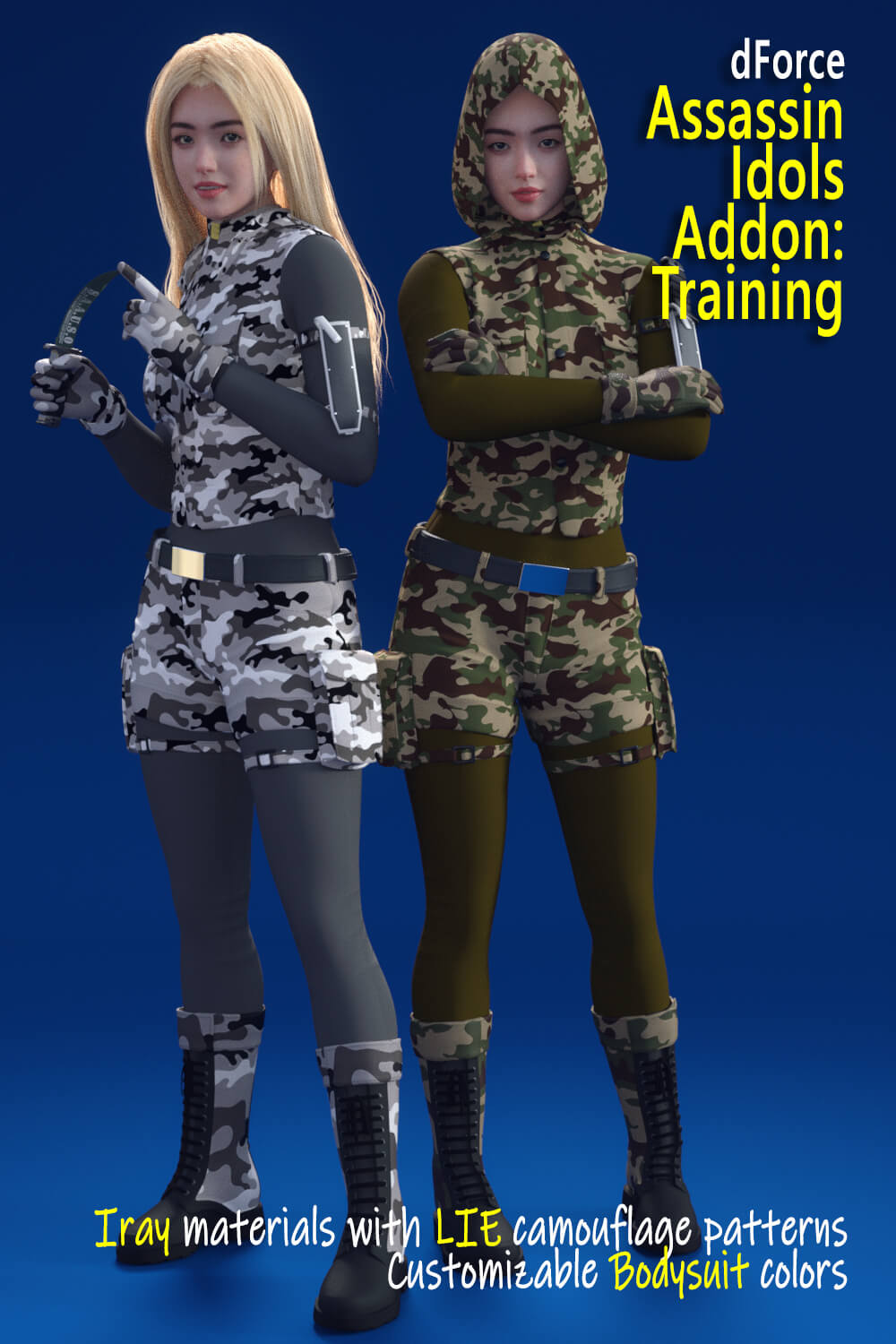 dForce Assassin Idols Bundle for G9 by loner02