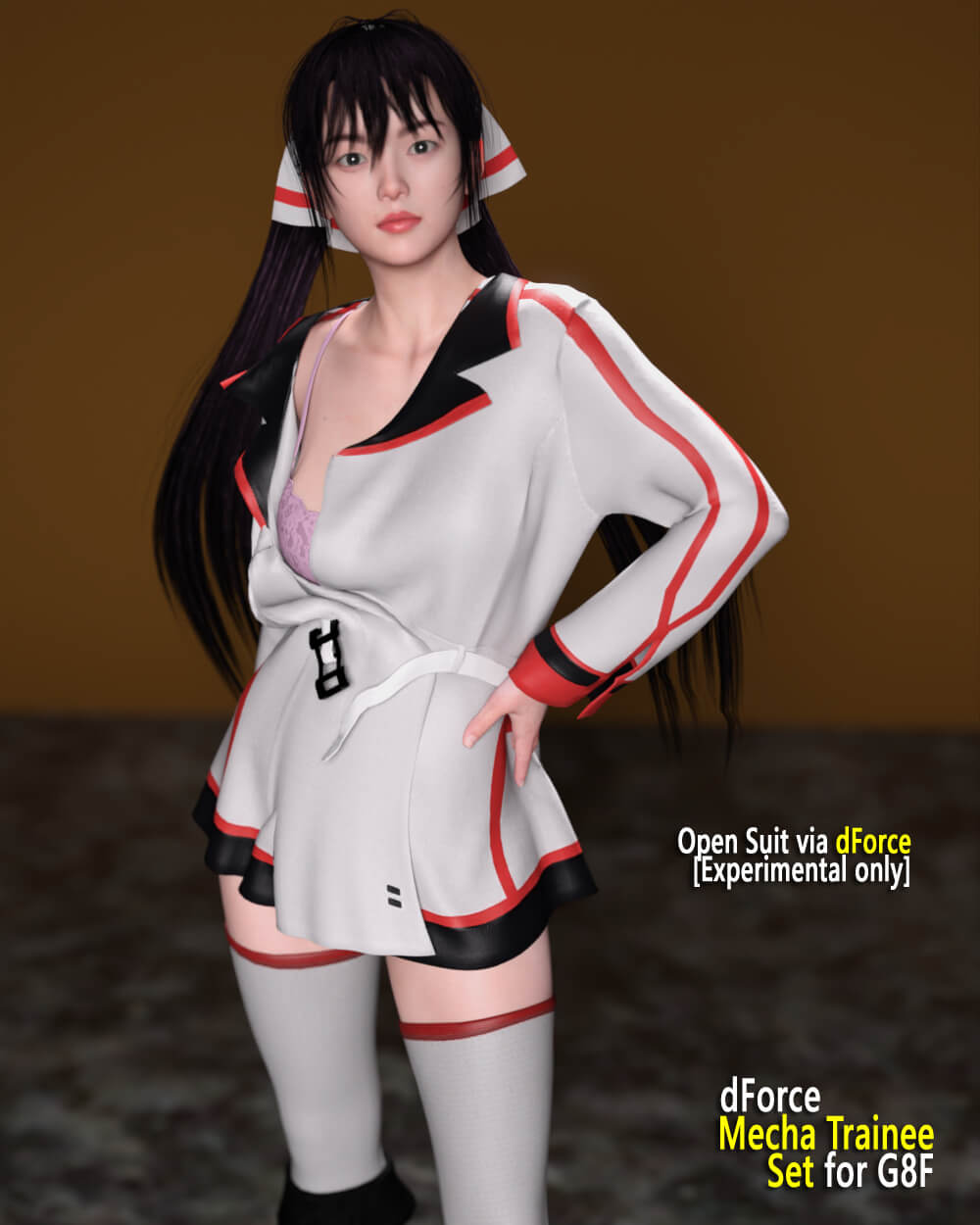 dForce Mecha Trainee Set for G8F - Daz Content by loner02
