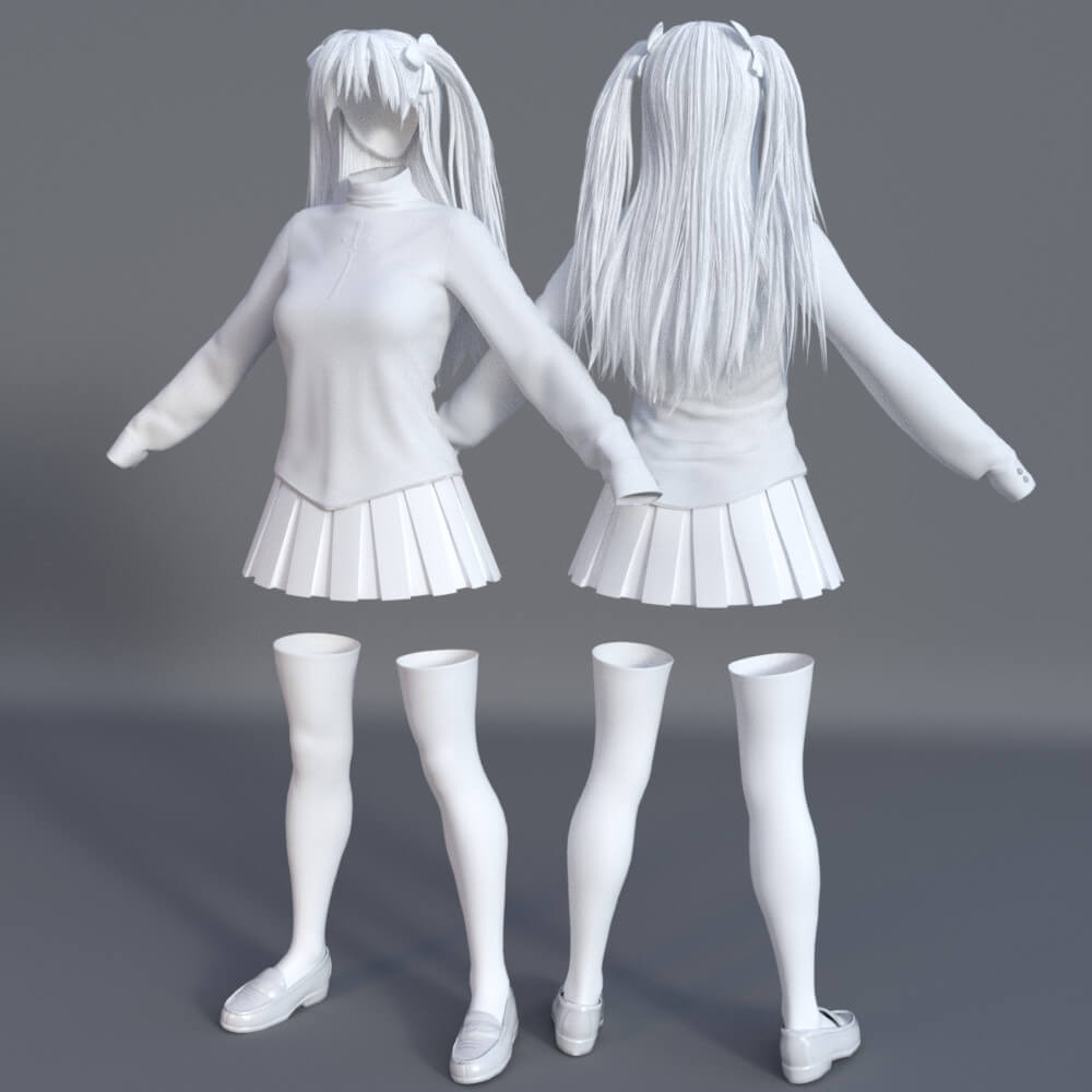 dForce Young Mage Set for G8F - Daz Content by loner02