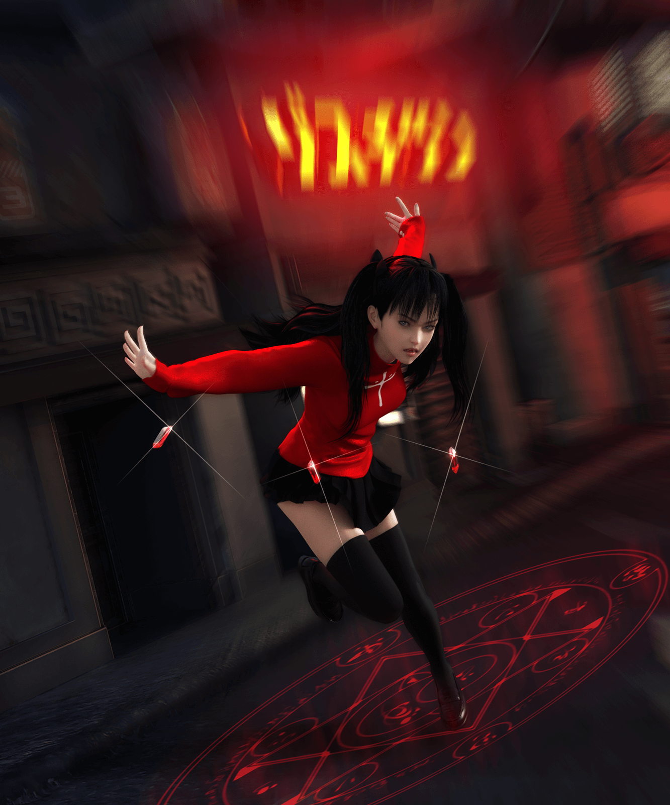 Anfang! 3D Render, Digital Art by loner02