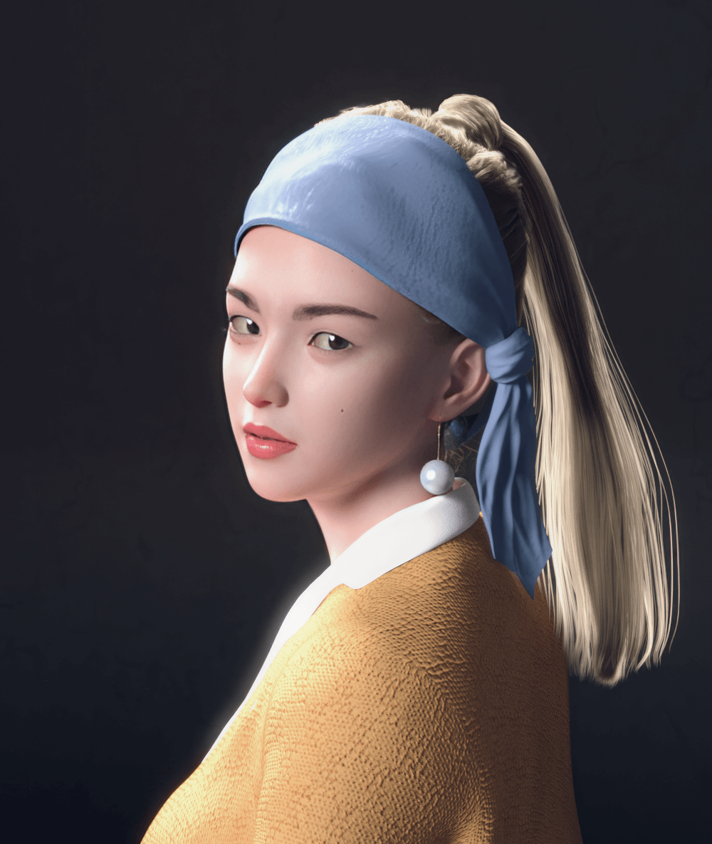 La Pose II 3D Render | RenderHub Gallery