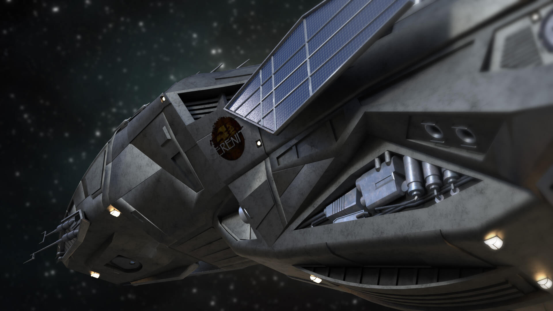 Serenity Teaser #1 3D Render, Digital Art by loner02
