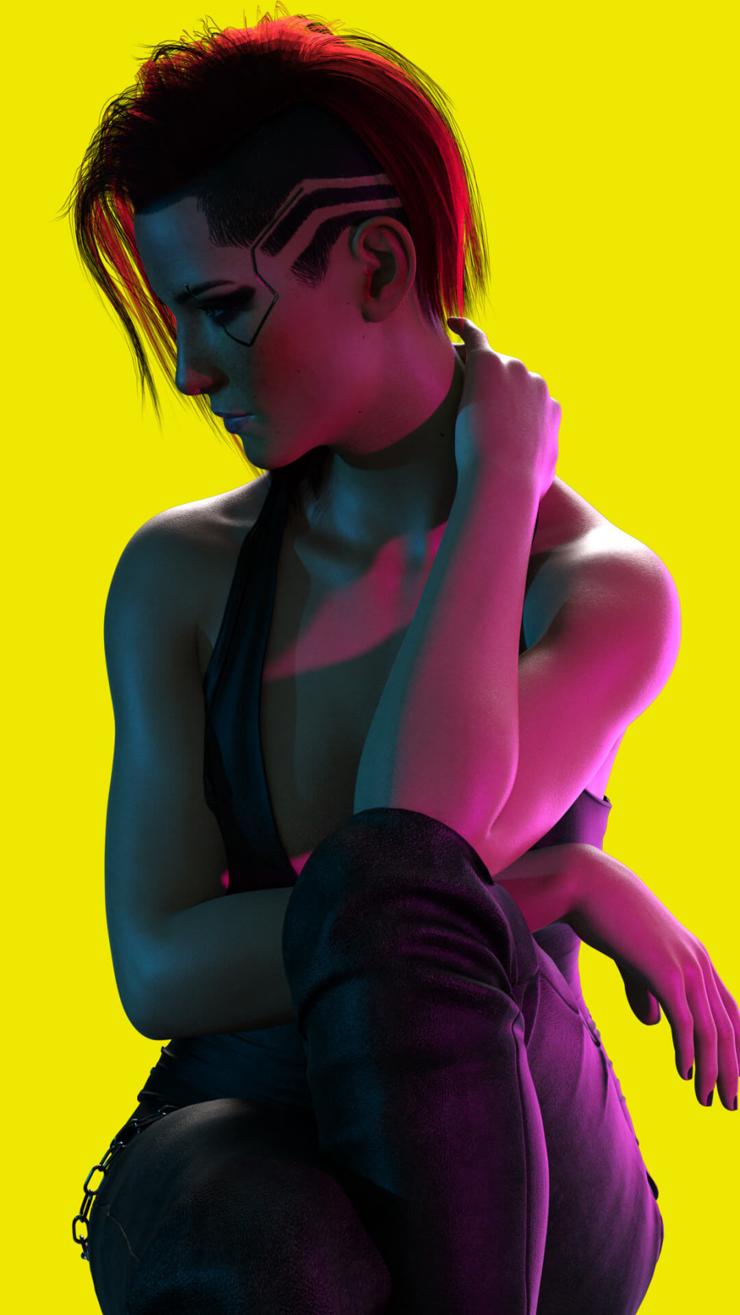 Valerie - Cyberpunk 2077 Fan Art Wallpaper 3D Desktop HD Wallpaper