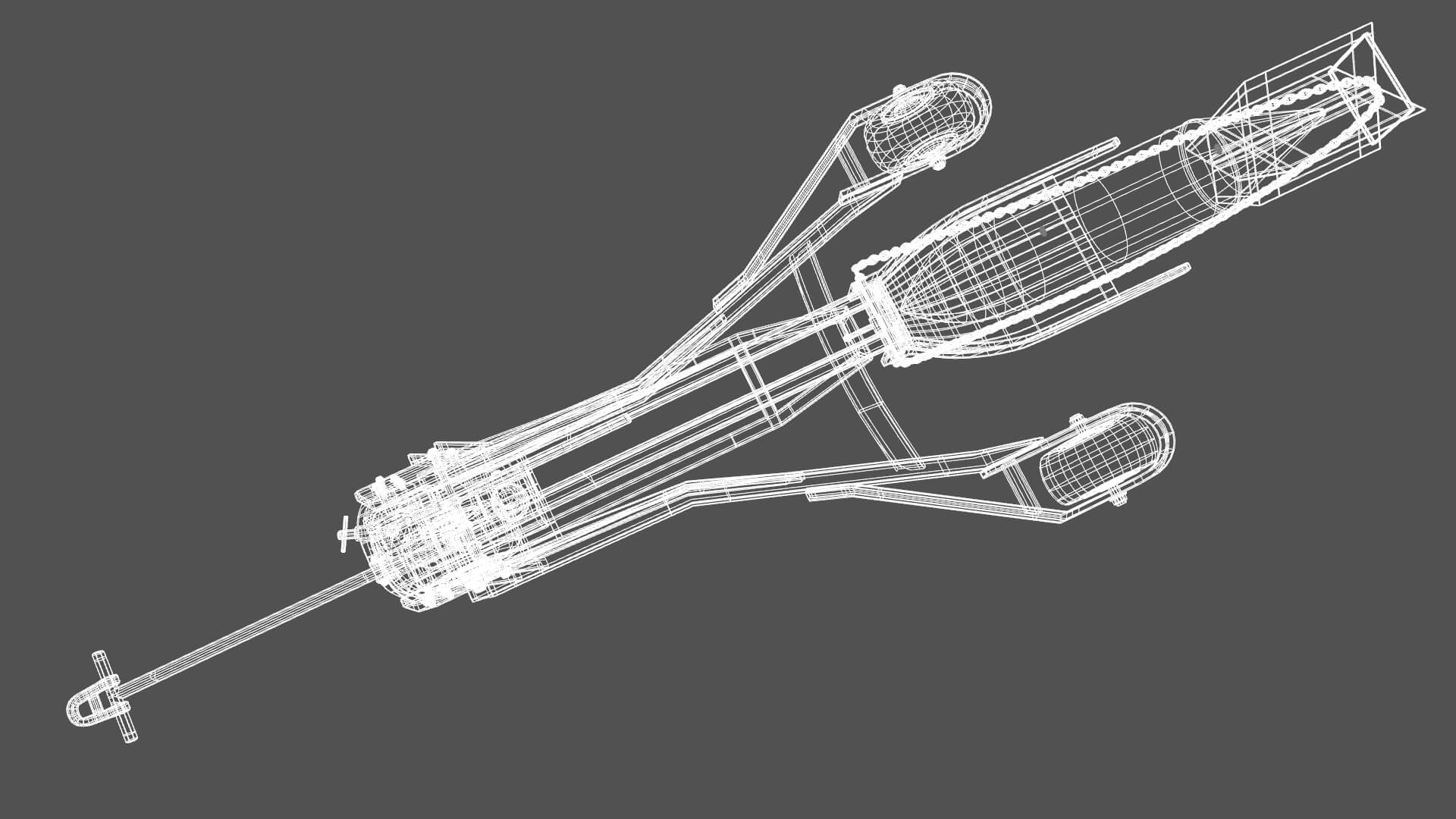 Bomb Carts - Terminal Trailers German WW2 Low Poly 3D Model by Lord_akaal