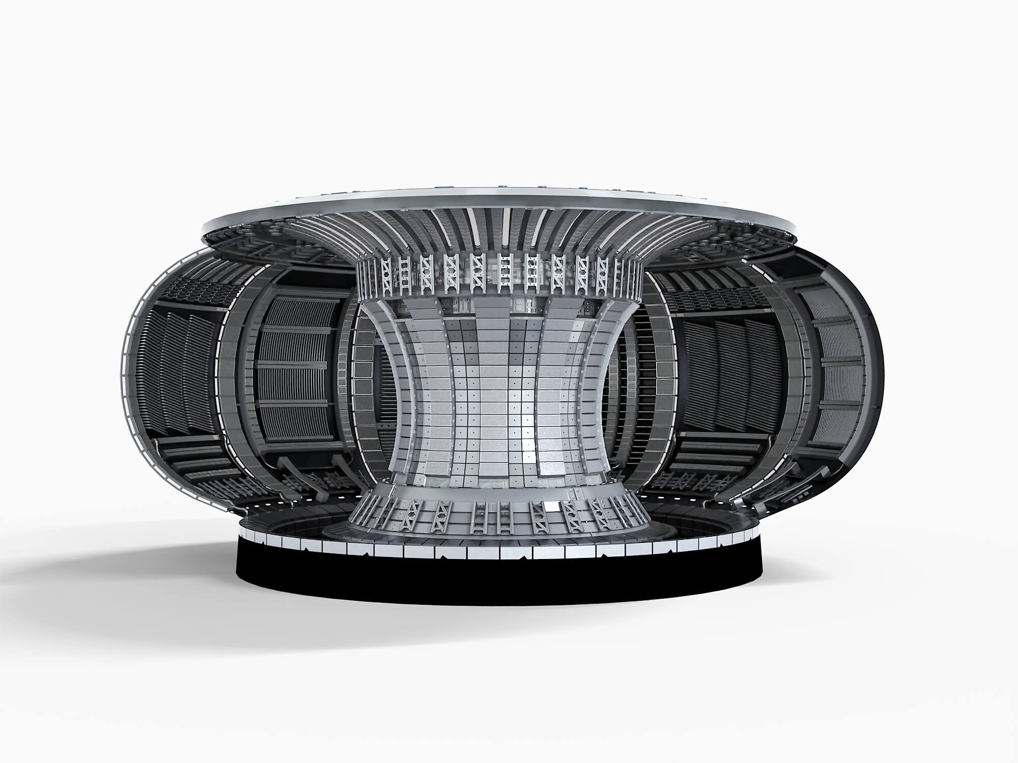 Nuclear Reactor Room Low Poly 3D Model by Lord_akaal