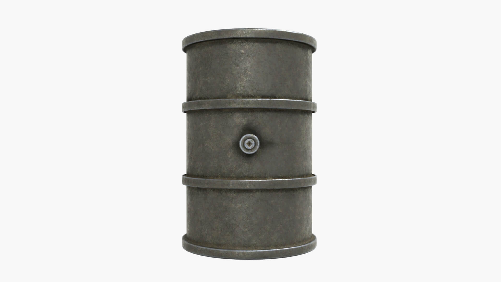 Oil Drums WW2 Low Poly 3D Model by Lord_akaal