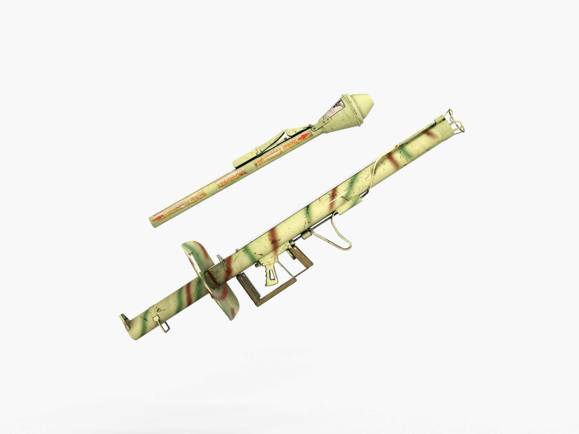 Panzerfaust WW2 Low Poly 3D Model by Lord_akaal