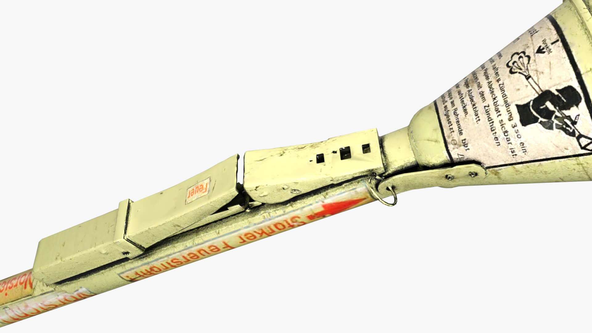 Panzerfaust WW2 Low Poly 3D Model by Lord_akaal