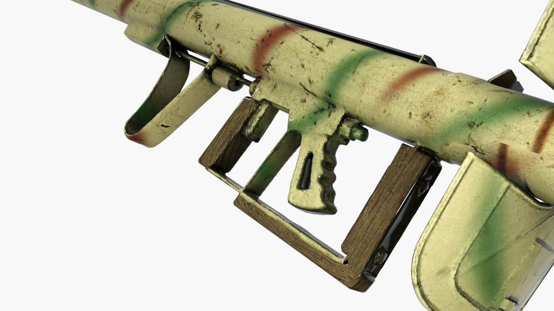 Panzerfaust WW2 Low Poly 3D Model by Lord_akaal