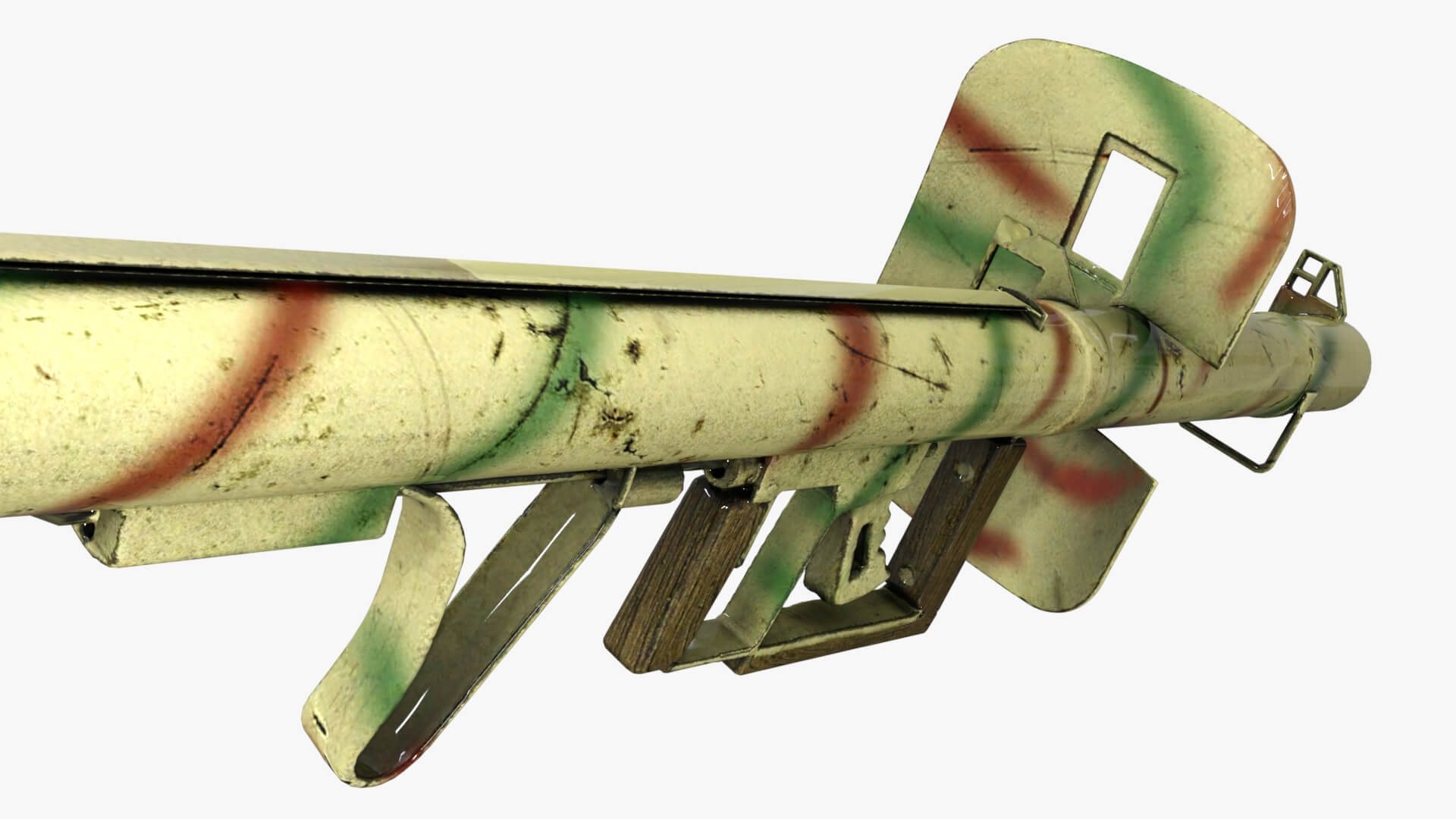 Panzerfaust WW2 Low Poly 3D Model by Lord_akaal