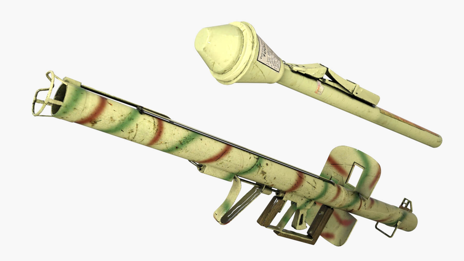 Panzerfaust WW2 Low Poly 3D Model by Lord_akaal
