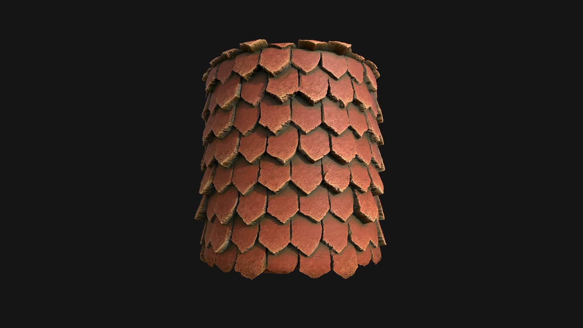Pack of 15 Stylized Roof Textures - 3D Texture by LordEnot