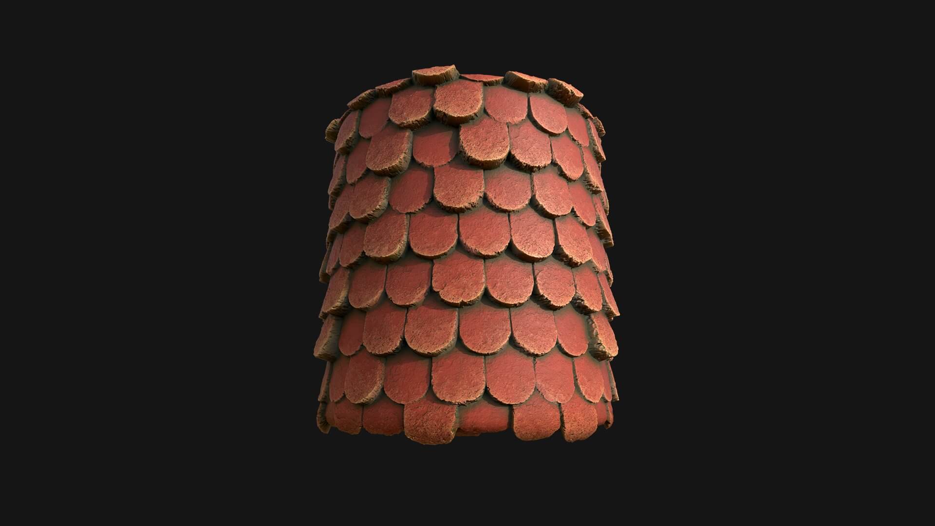 Pack of 15 Stylized Roof Textures - 3D Texture by LordEnot