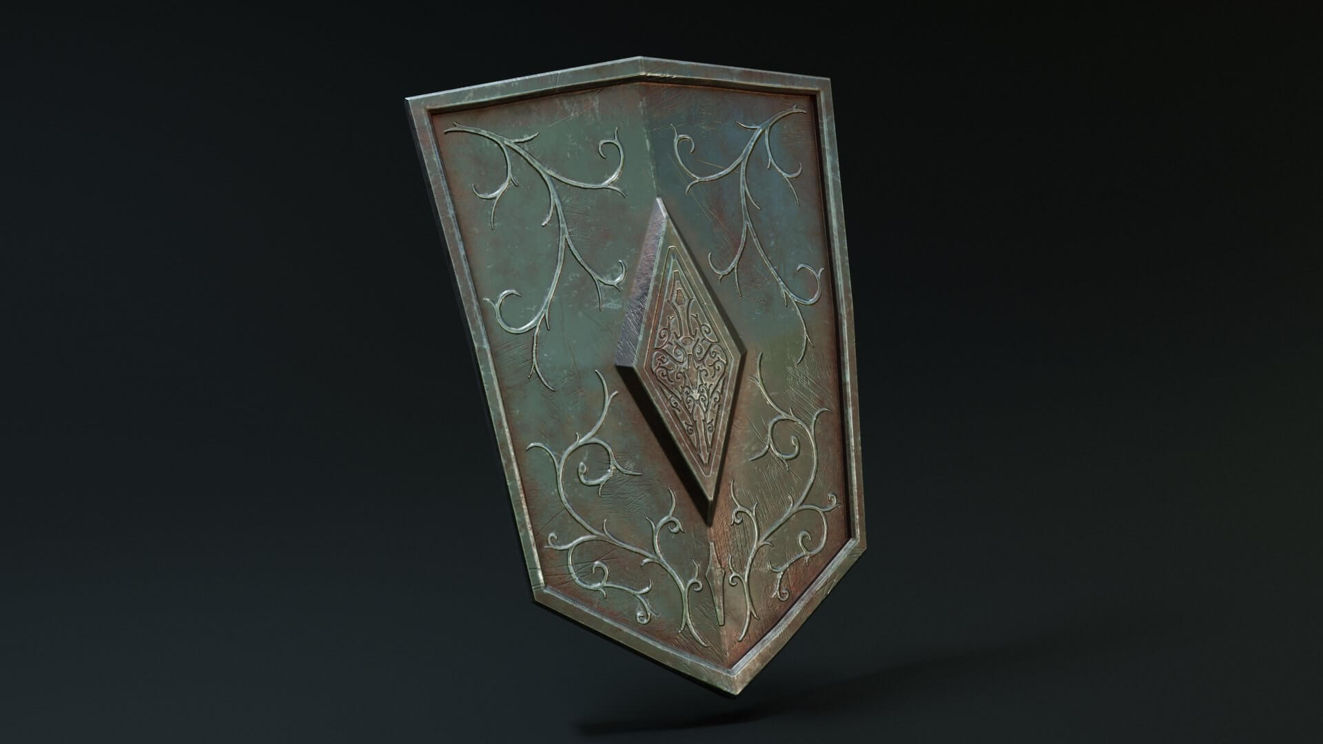 Set of Shields - 3D Model by LordEnot
