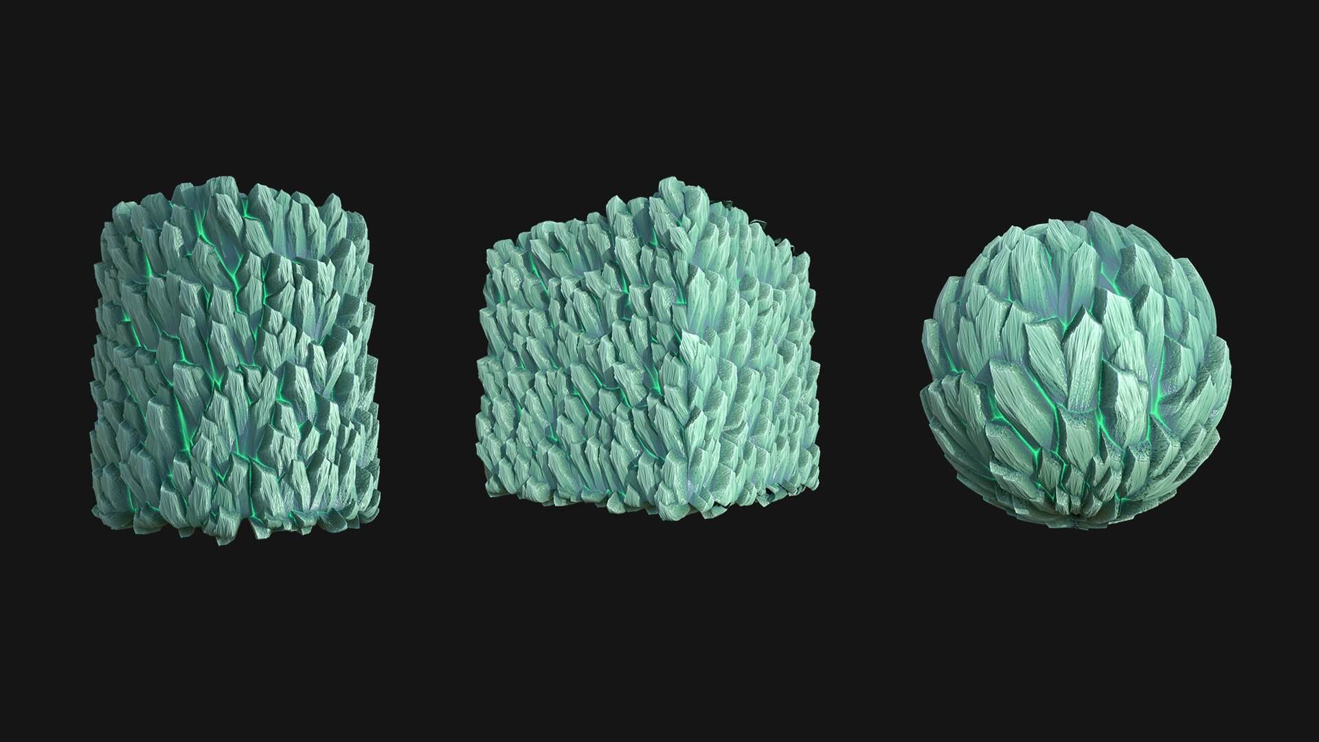 Stylized Crystal13 PBR Texture by LordEnot