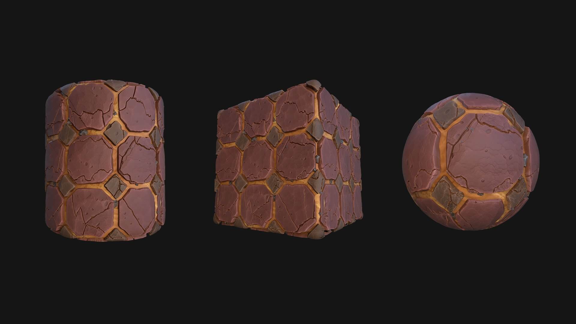 Stylized Floor1 PBR Texture by LordEnot