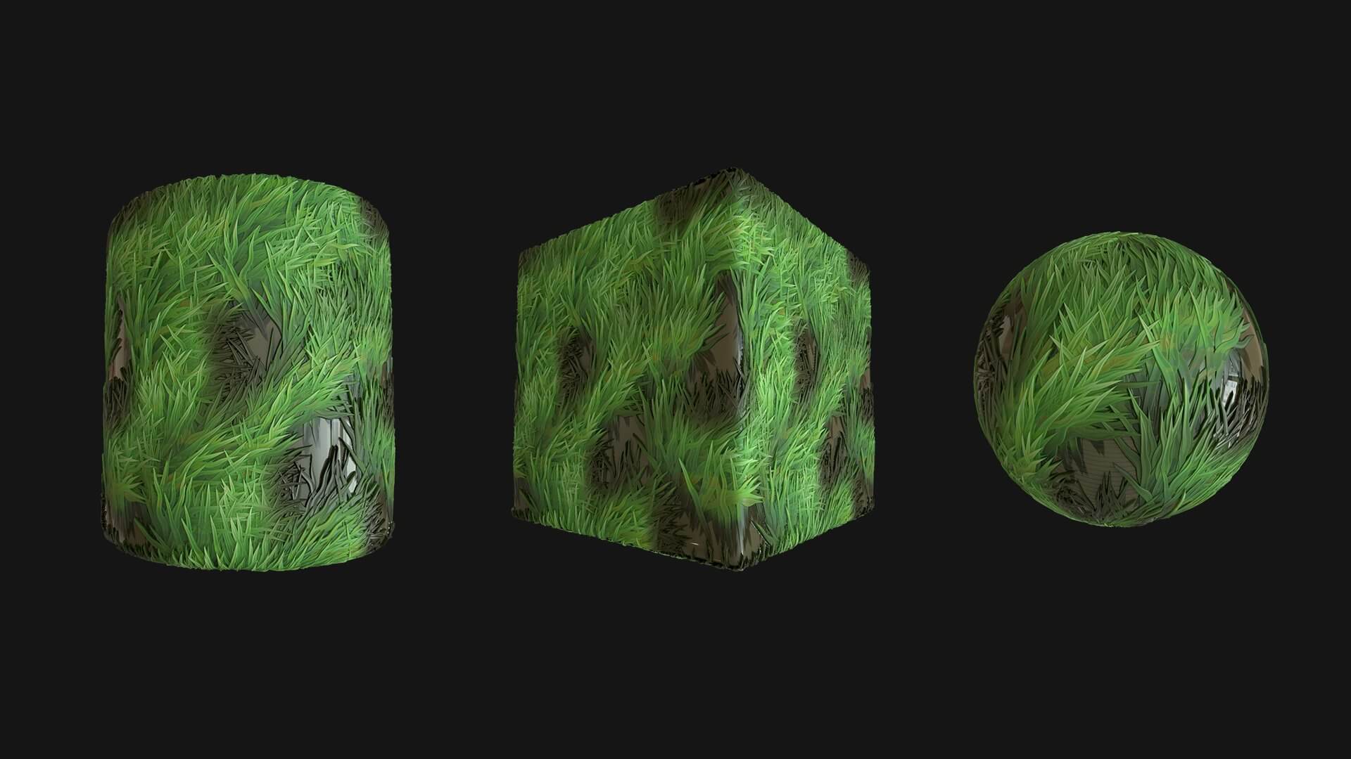 Stylized Grass5 PBR Texture by LordEnot