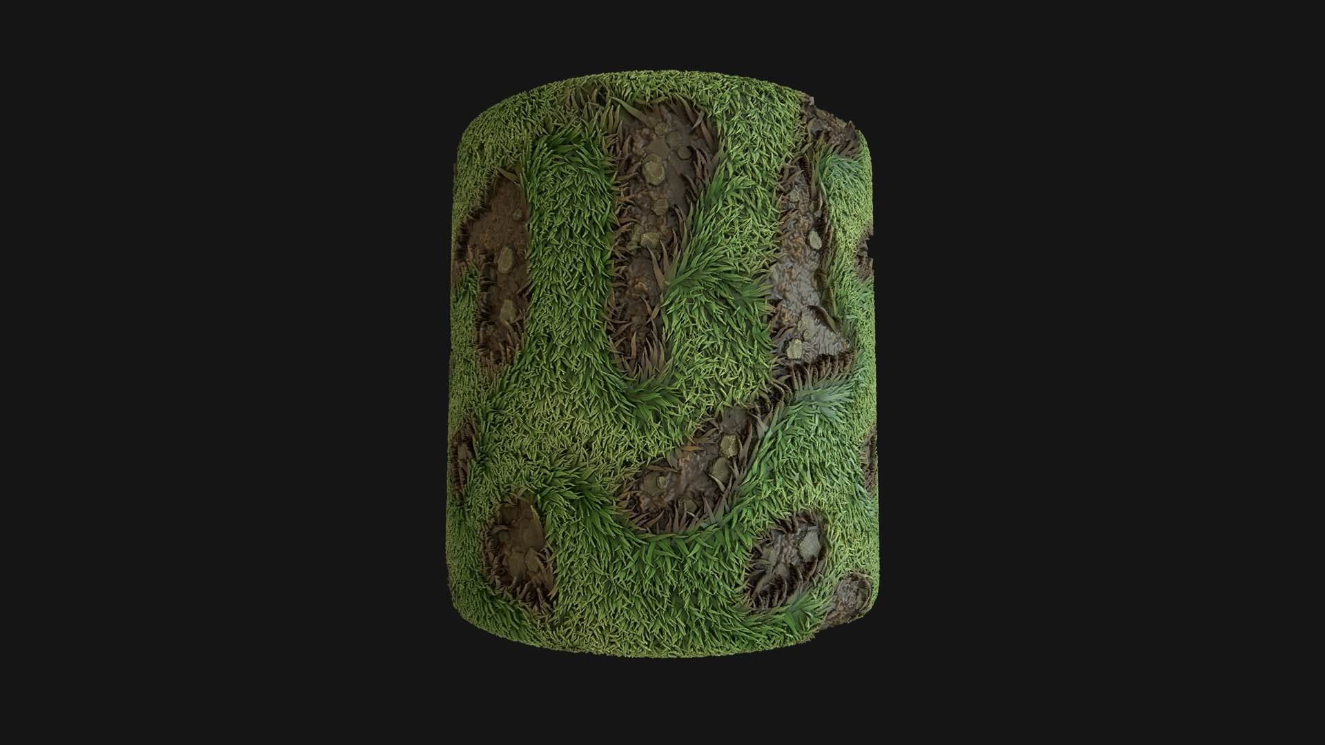 Stylized Grass6 PBR Texture by LordEnot