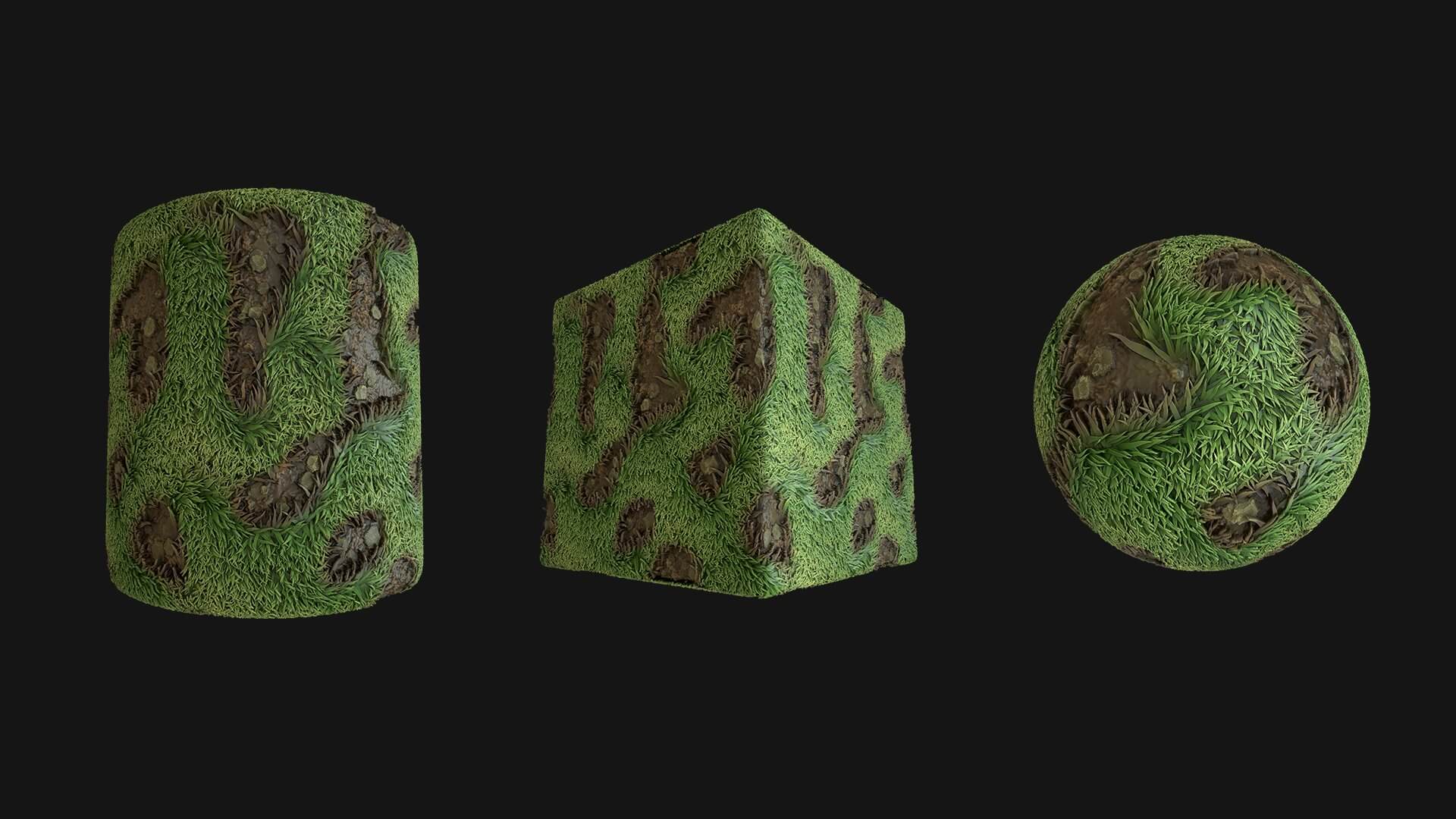 Stylized Grass6 PBR Texture by LordEnot