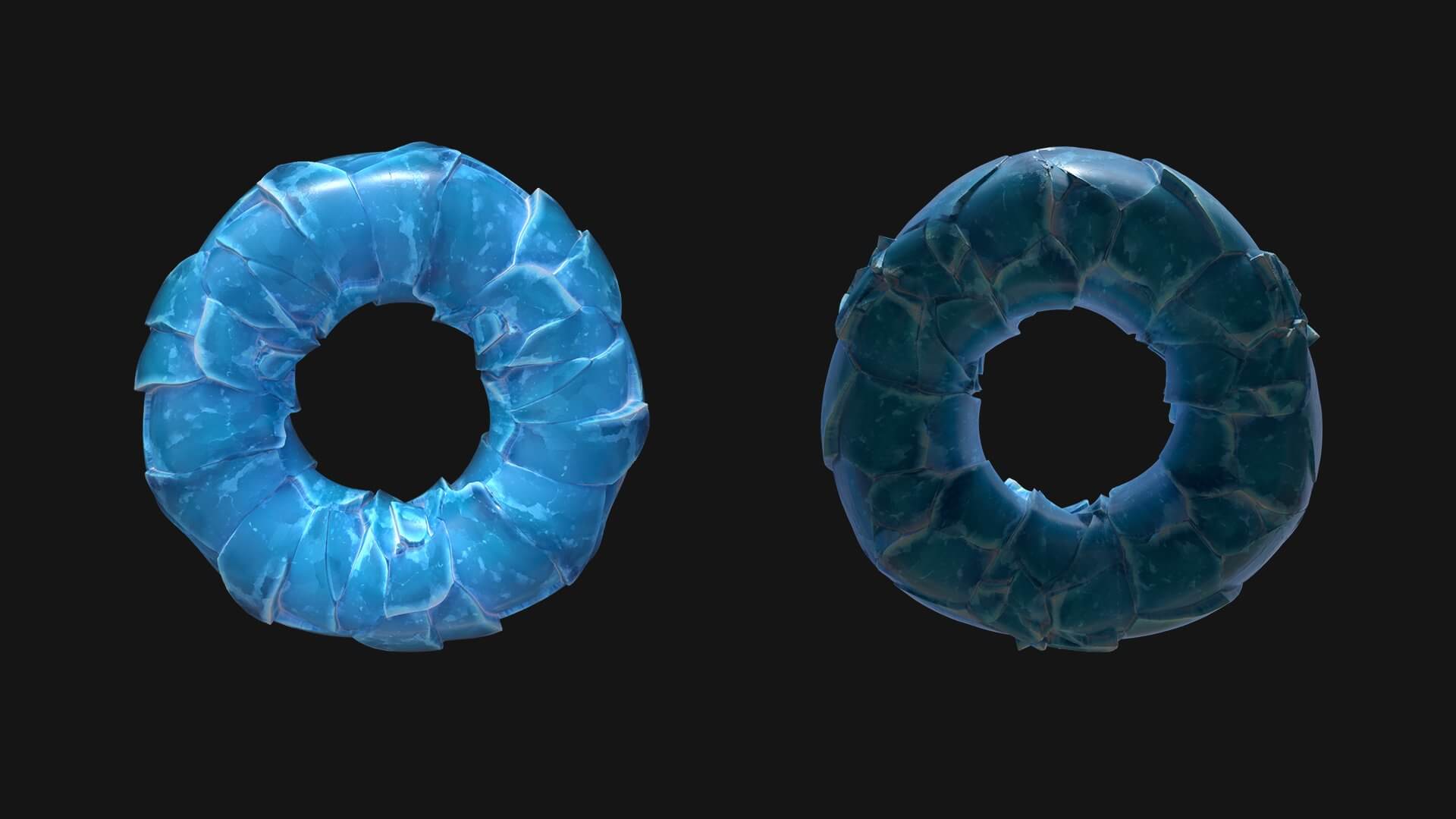 Stylized Ice1 PBR Texture by LordEnot