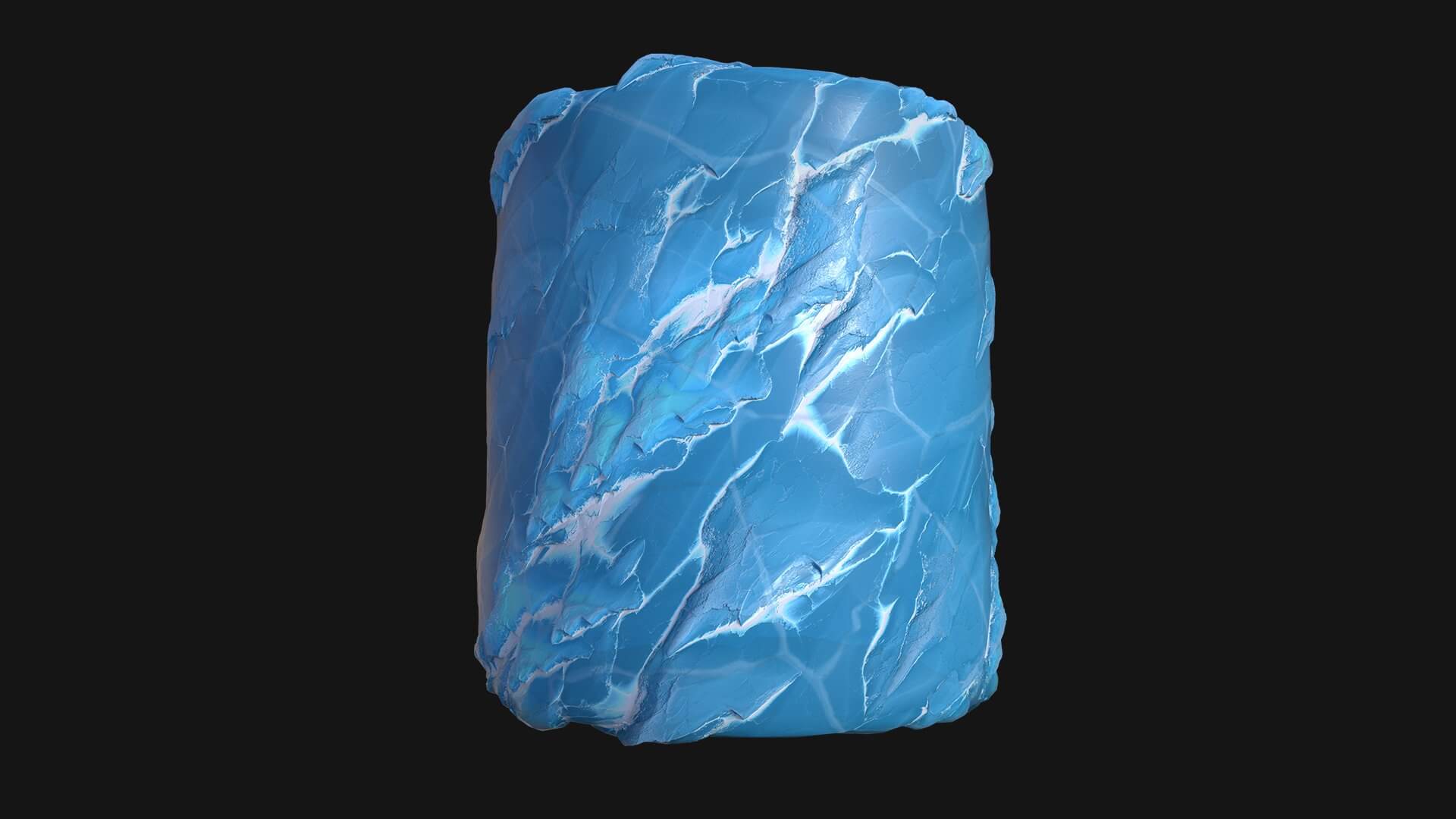 Stylized Ice2 PBR Texture by LordEnot