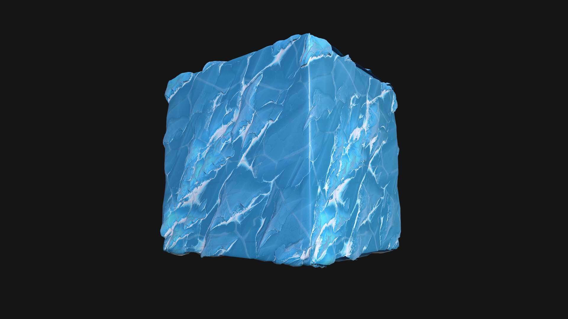 Stylized Ice2 PBR Texture by LordEnot