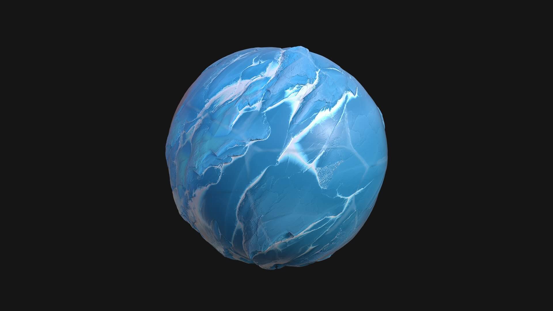Stylized Ice2 PBR Texture by LordEnot