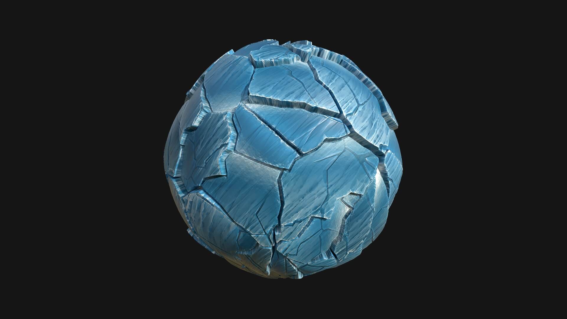 Stylized Ice6 PBR Texture by LordEnot