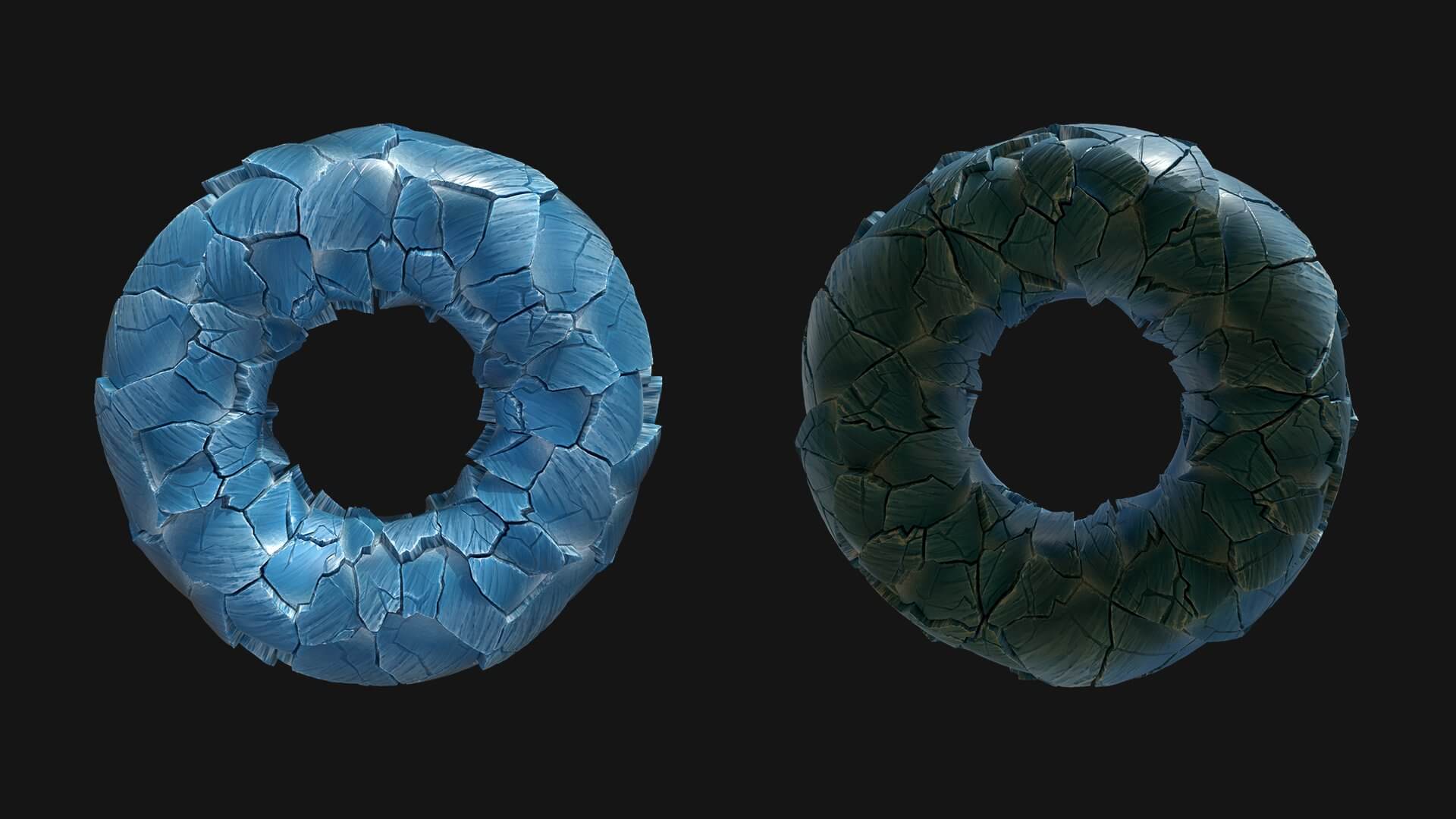 Stylized Ice6 PBR Texture by LordEnot