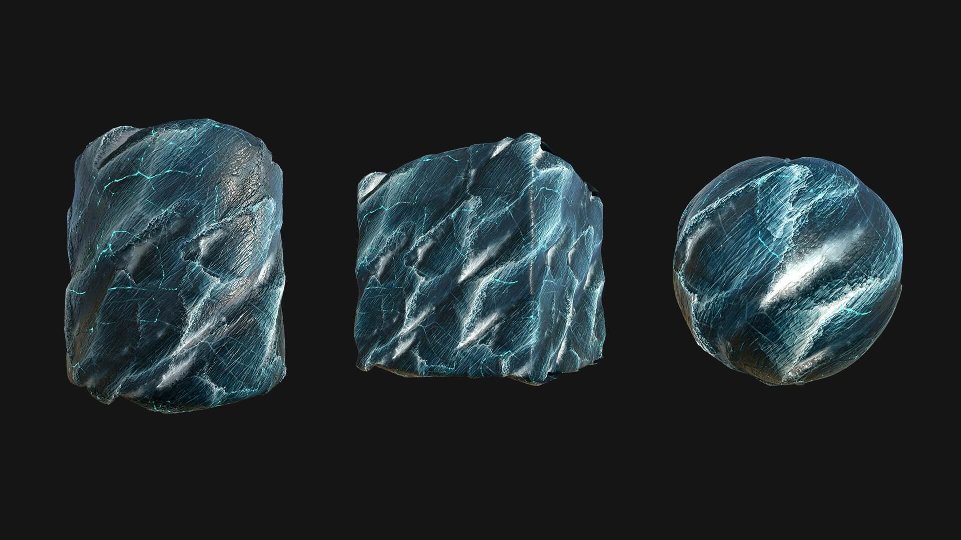 Stylized Ice8 PBR Texture by LordEnot