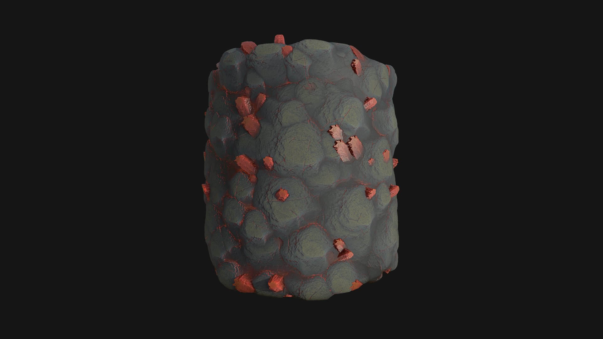 Stylized Mineral2 PBR Texture by LordEnot