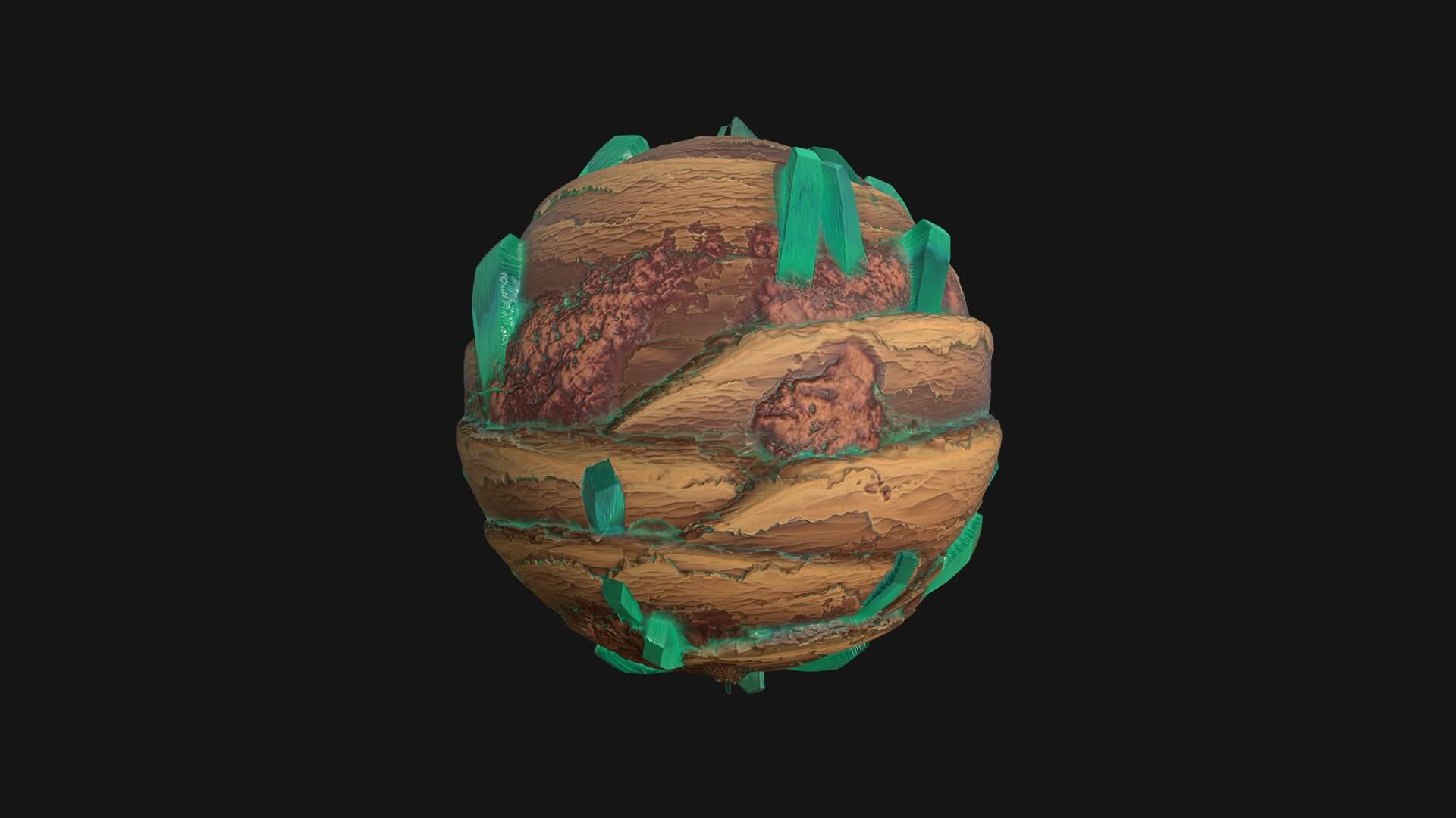 Stylized Mineral8 PBR Texture by LordEnot