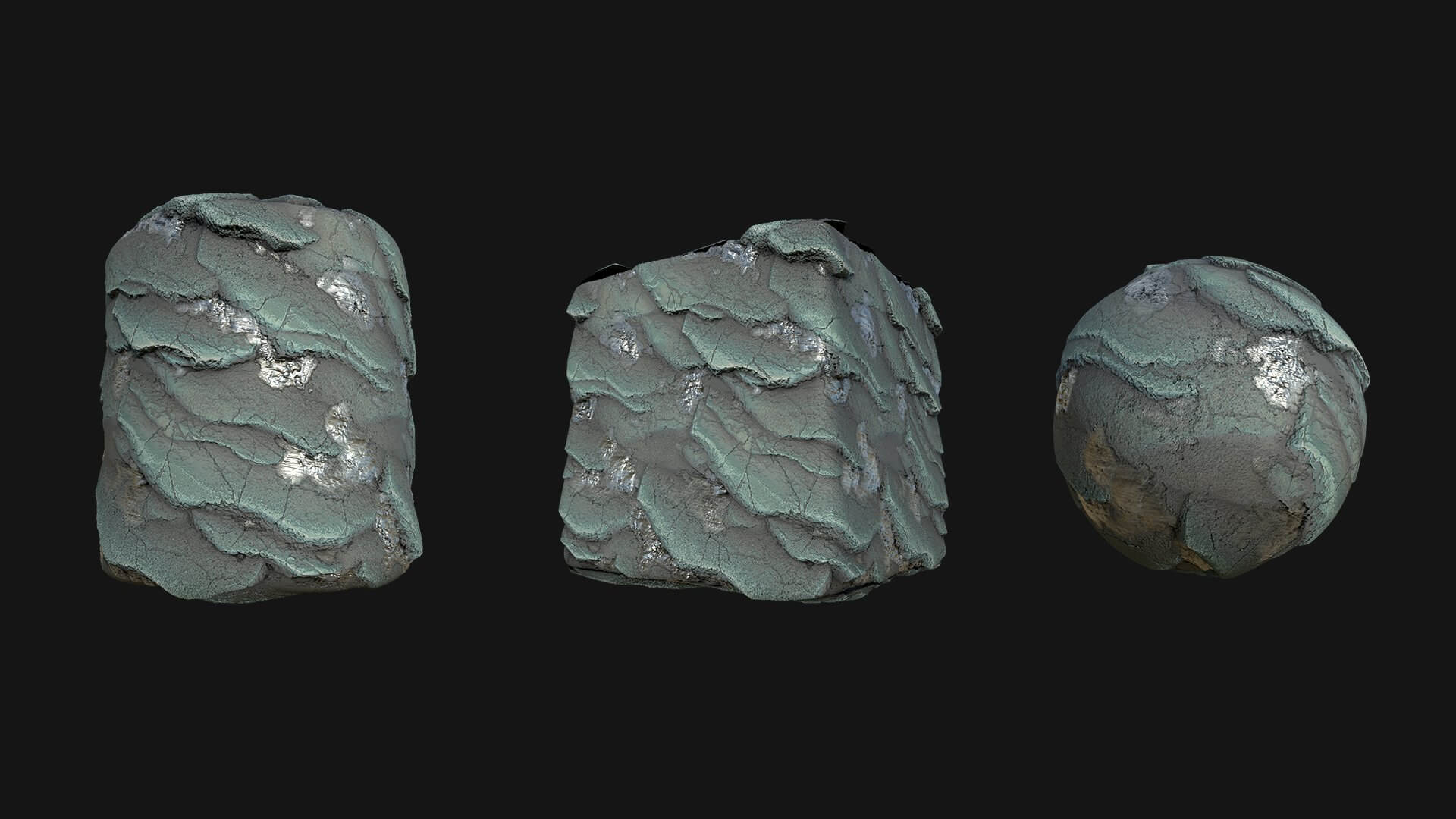 Stylized Ore13 PBR Texture by LordEnot