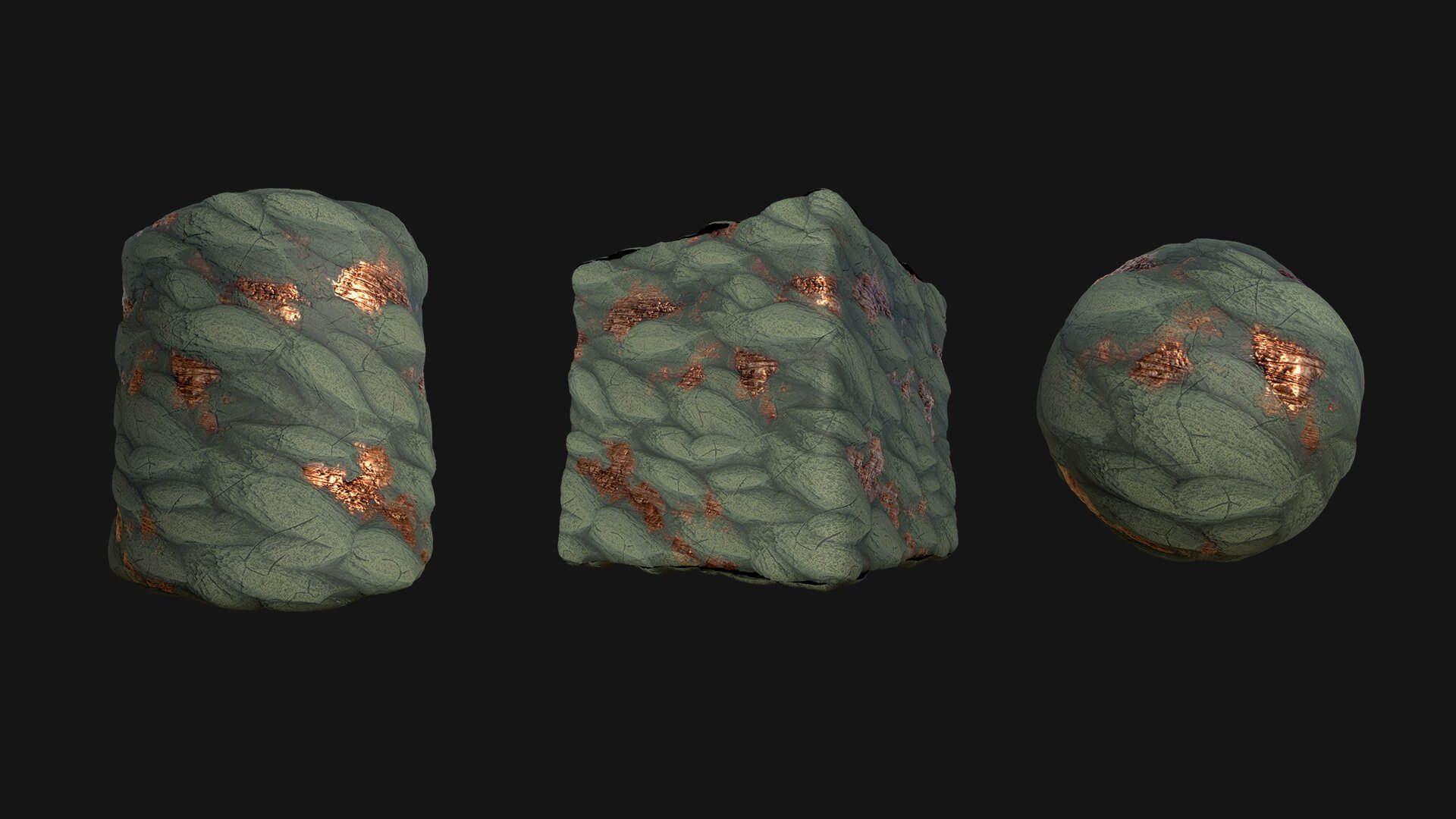 Stylized Ore3 PBR Texture by LordEnot