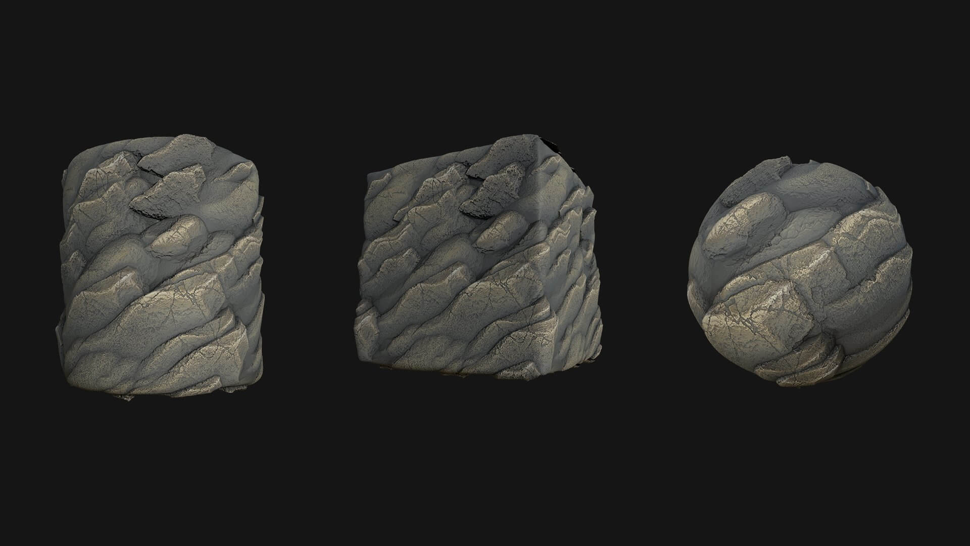 Stylized Rock16 PBR Texture by LordEnot