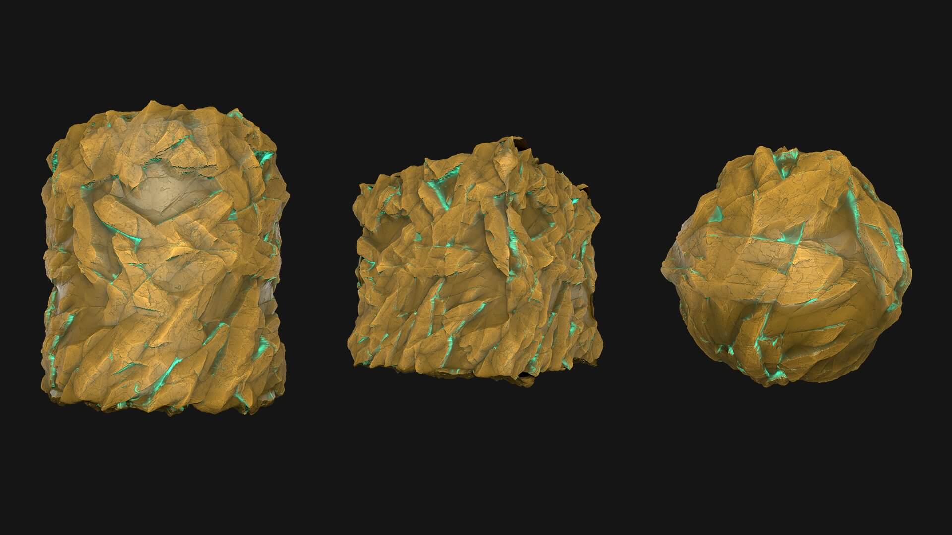 Stylized Rock6 PBR Texture by LordEnot