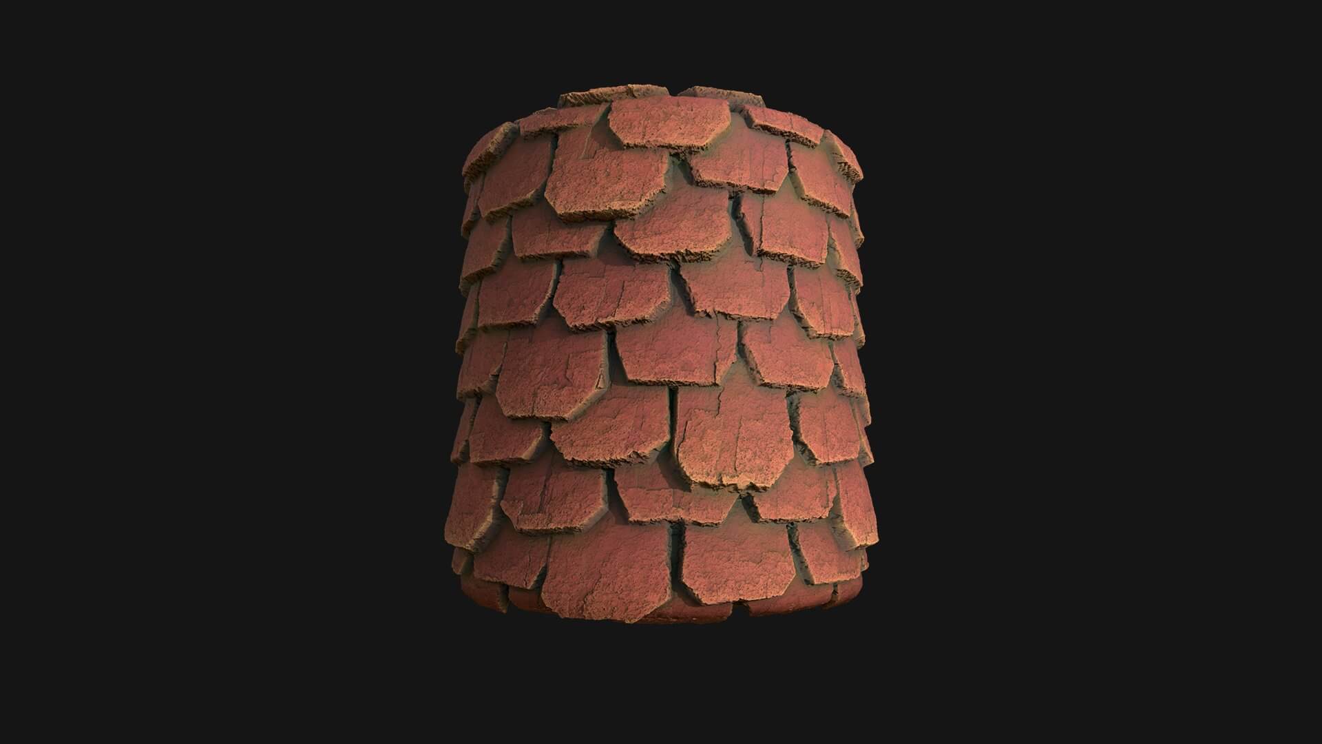 Stylized Roof10 PBR Texture by LordEnot