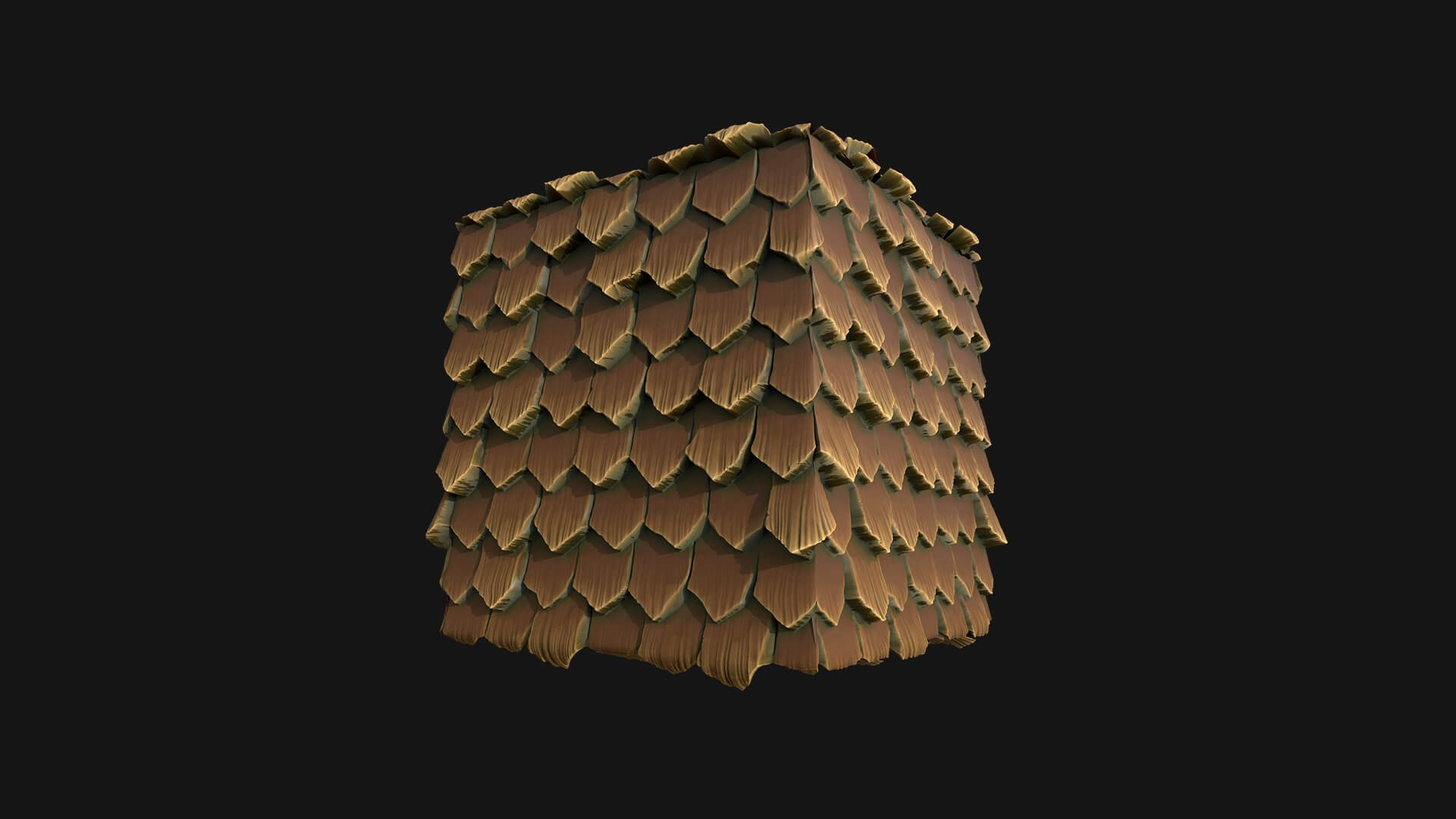 Stylized Roof3 PBR Texture by LordEnot