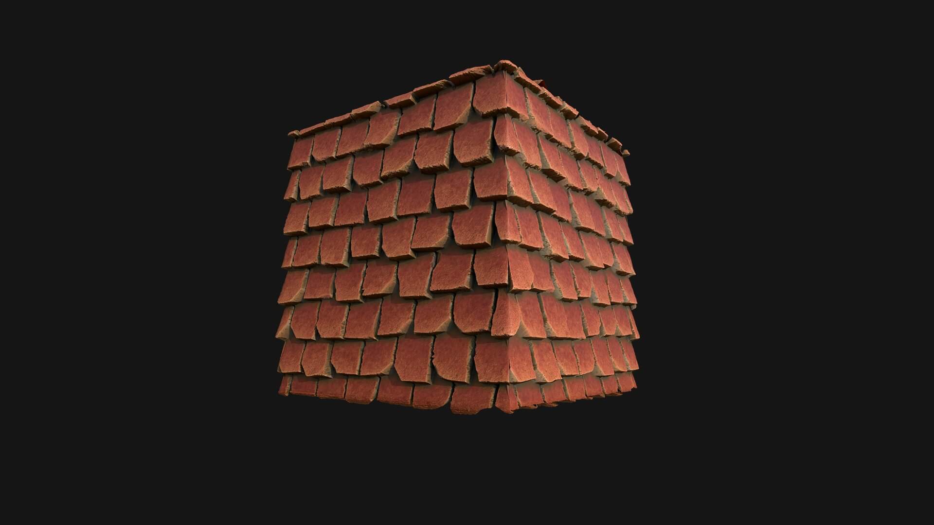 Stylized Roof6 PBR Texture by LordEnot