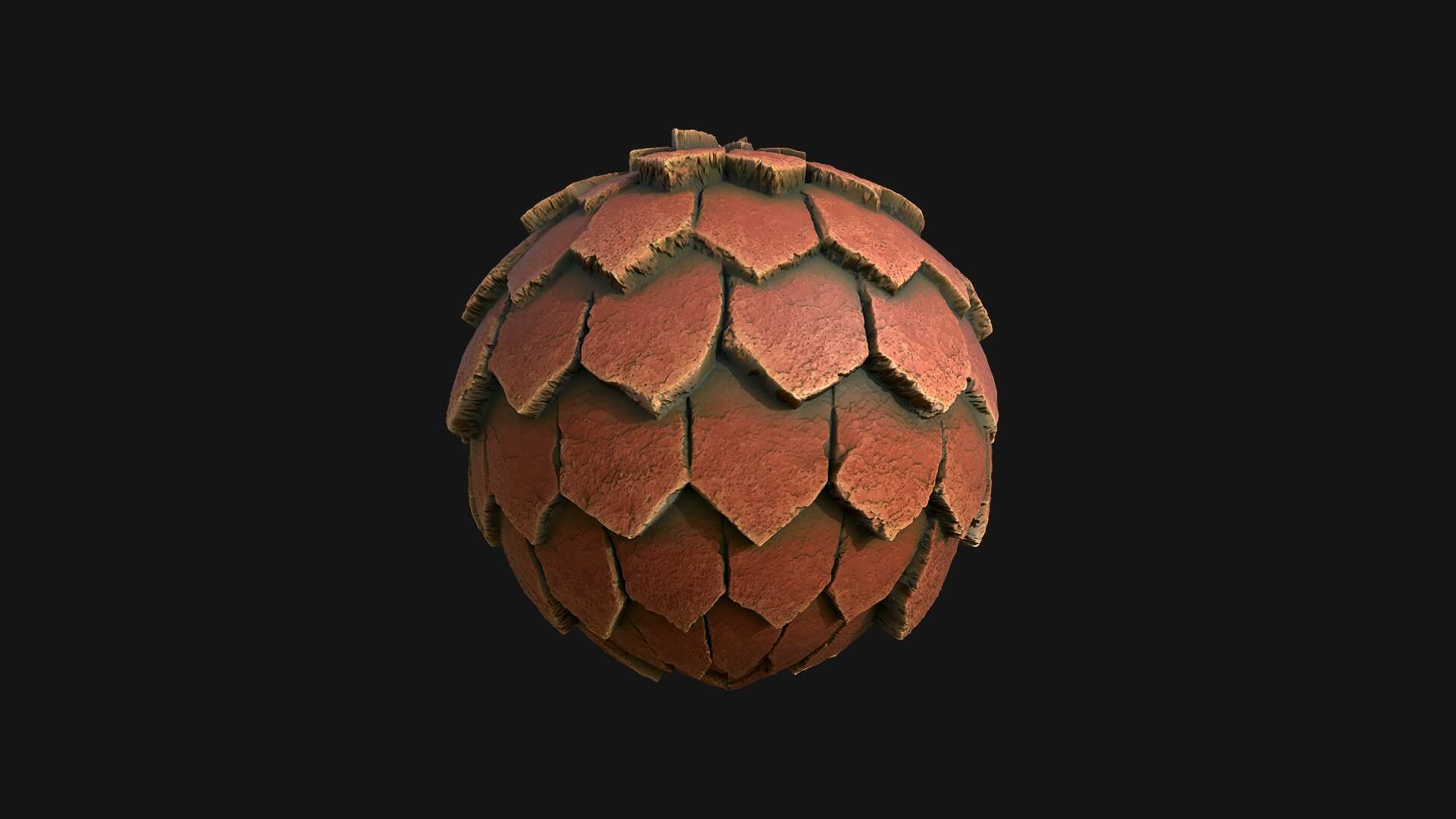 Stylized Roof8 PBR Texture by LordEnot