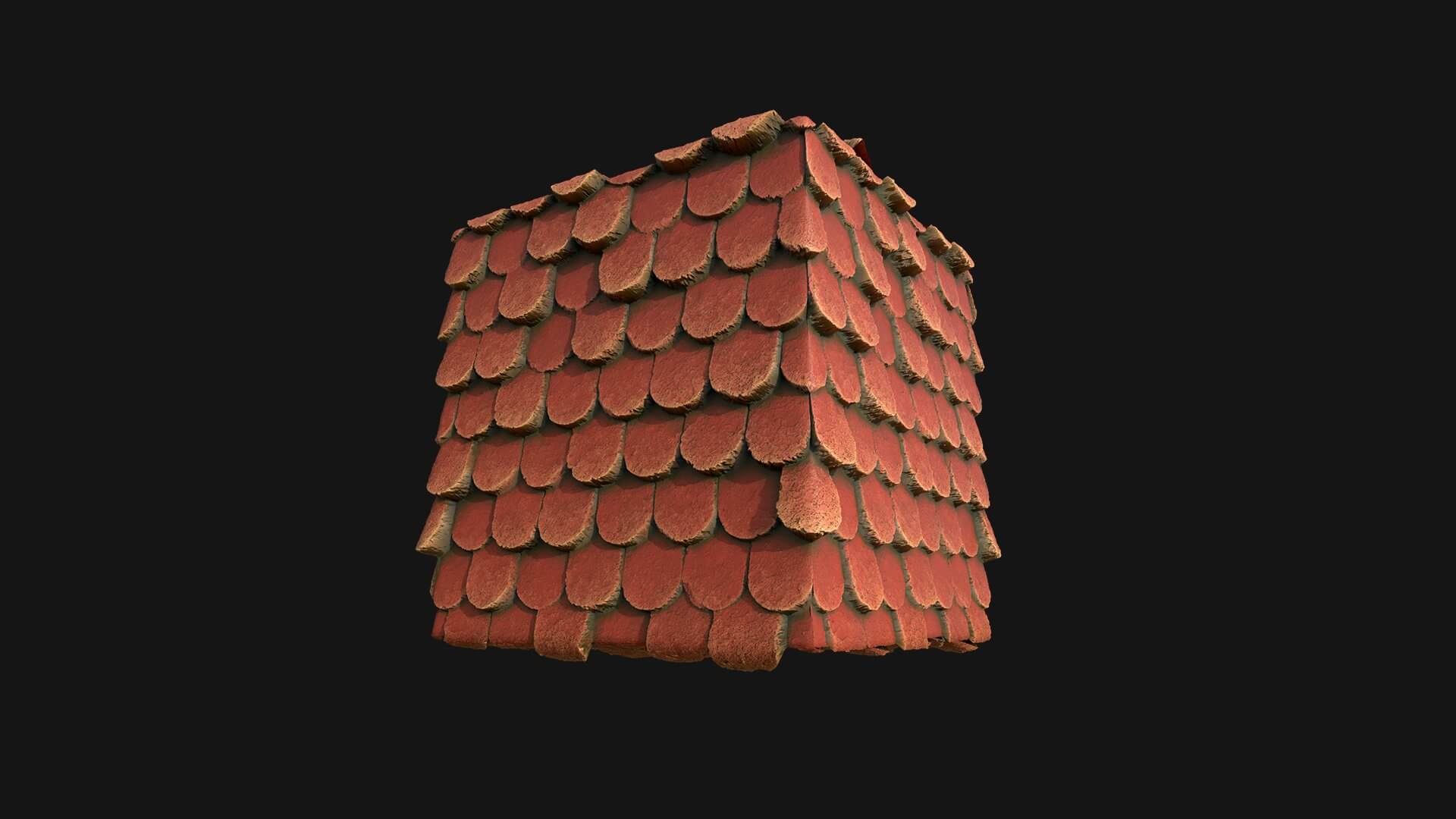 Stylized Roof9 PBR Texture by LordEnot