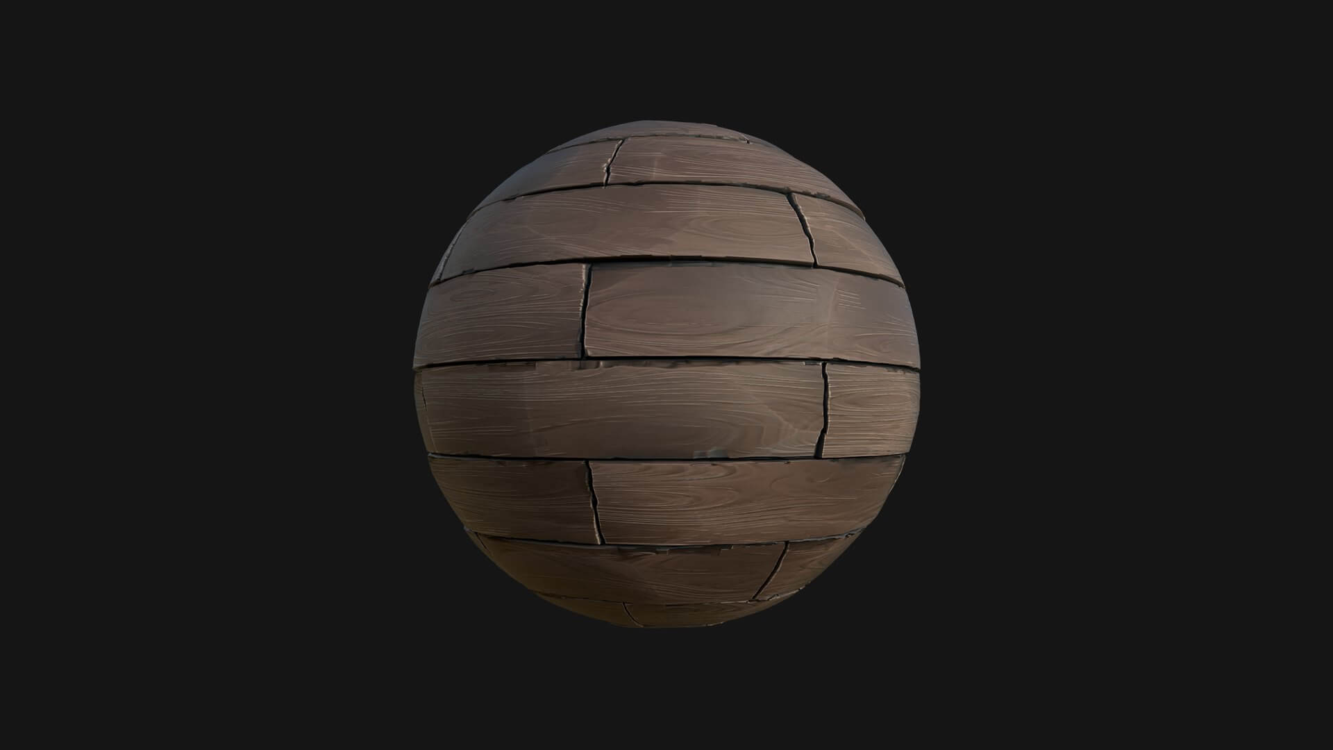 Stylized Wooden Plank 1 - 3D Texture by LordEnot