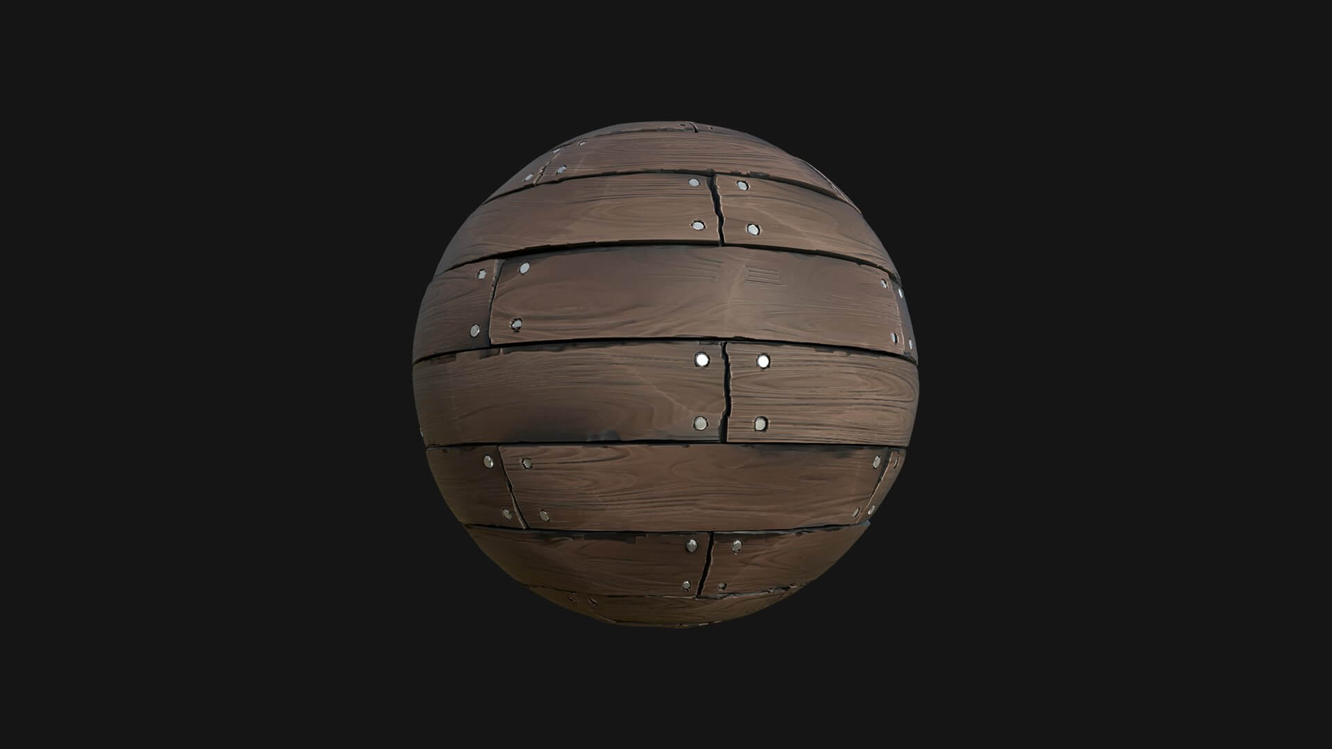 Stylized Wooden Plank 11 - 3D Texture by LordEnot