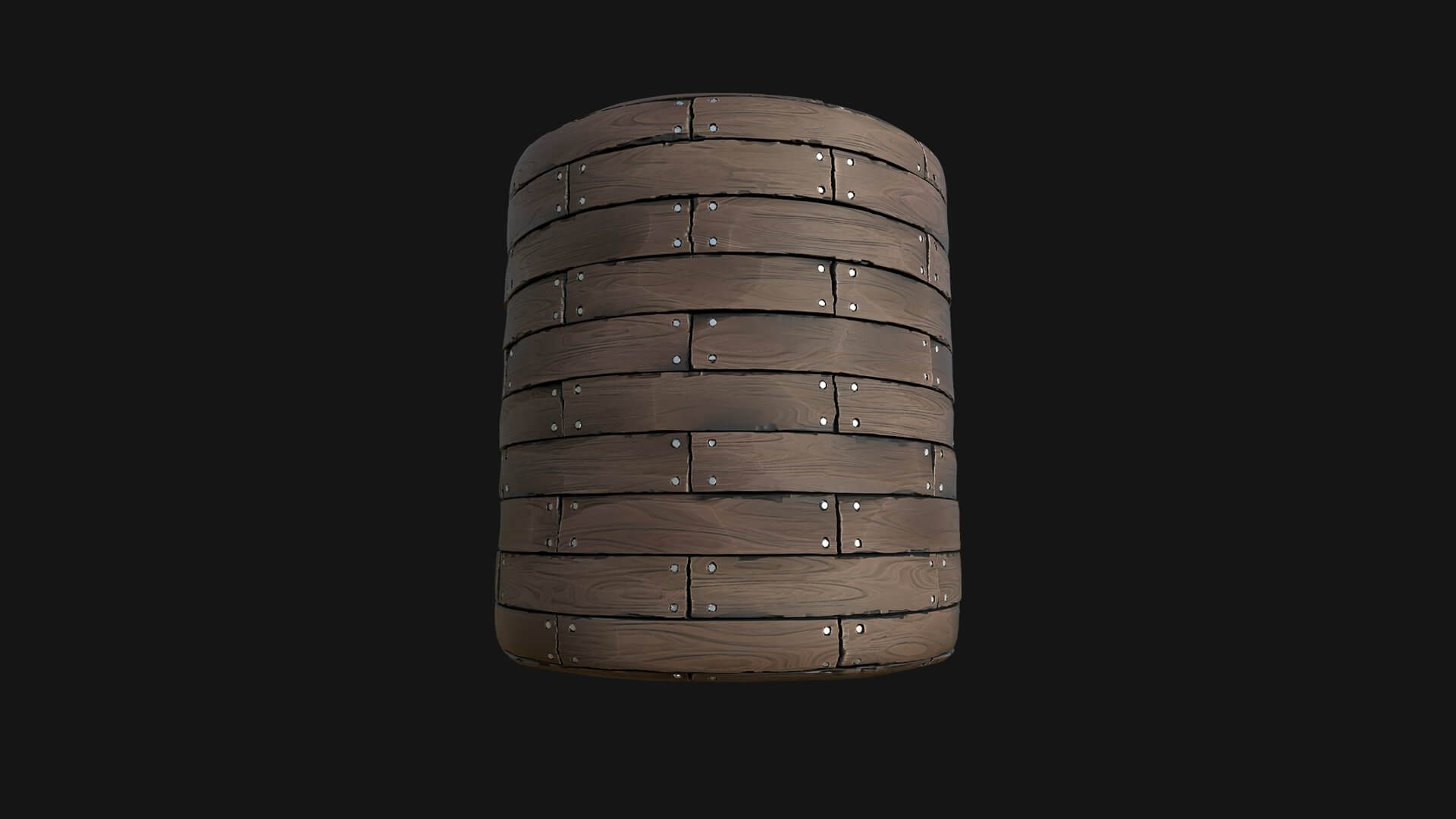 Stylized Wooden Plank 11 - 3D Texture by LordEnot