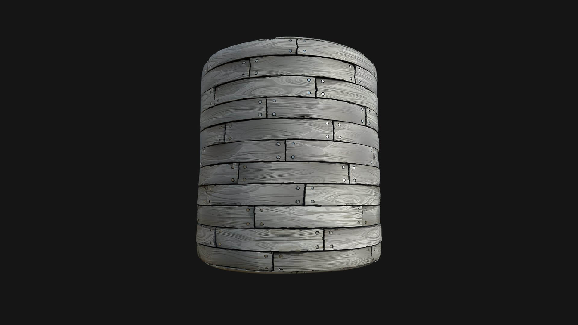 Stylized Wooden Plank 14 - 3D Texture by LordEnot