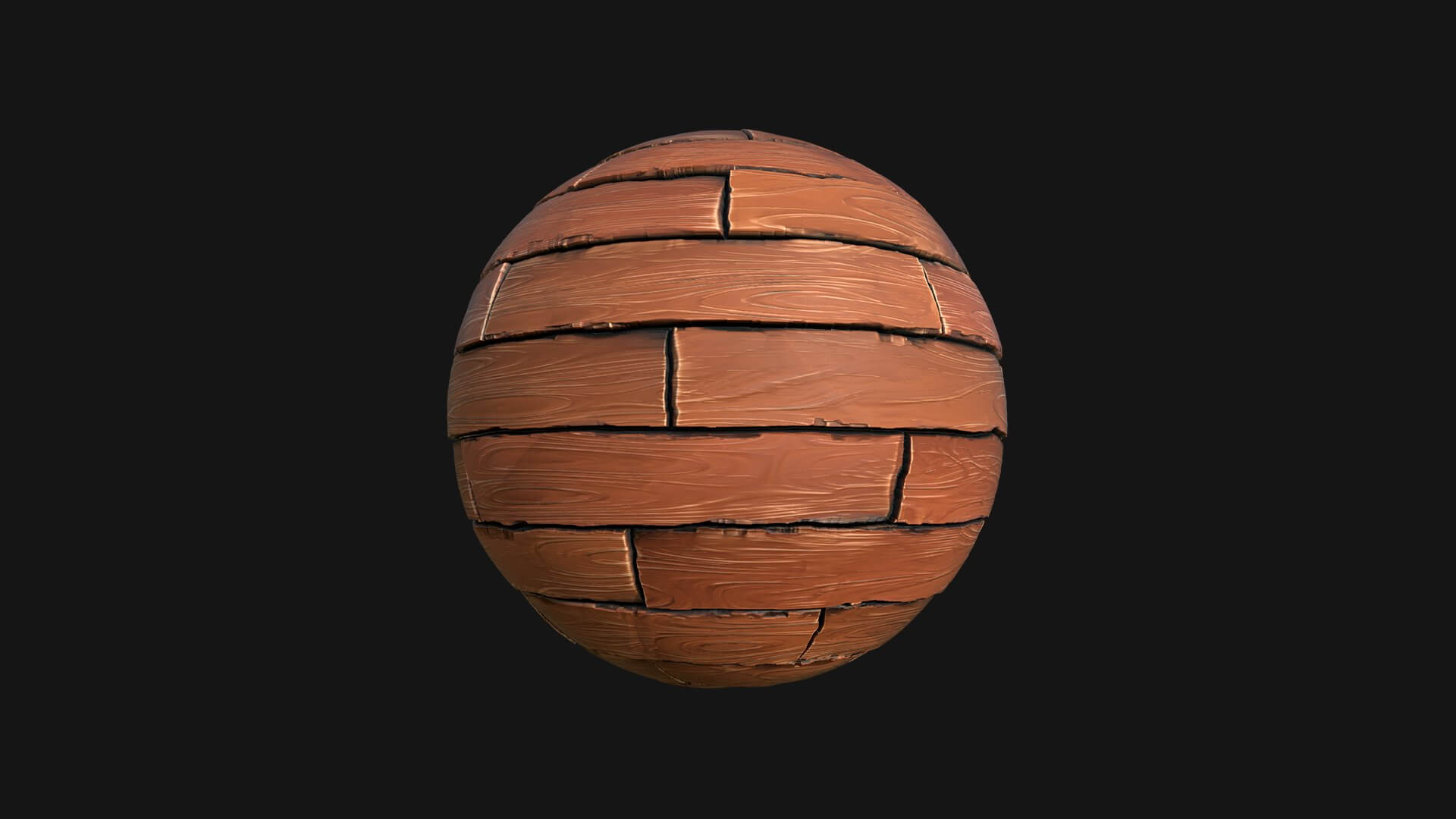 Stylized Wooden Plank 3 - 3D Texture by LordEnot