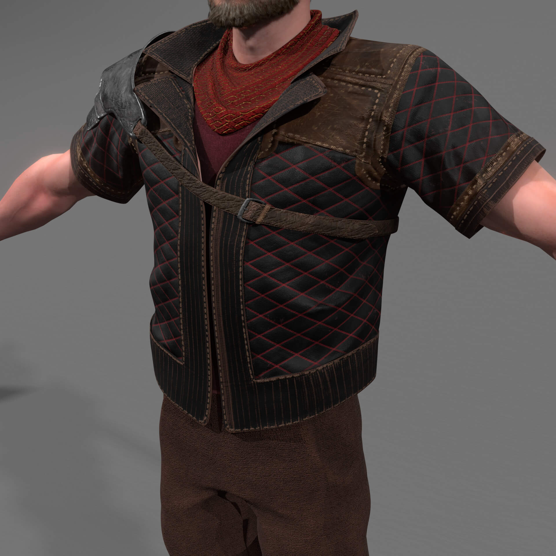 Adventurer Clothes - 3D Model by Lordische