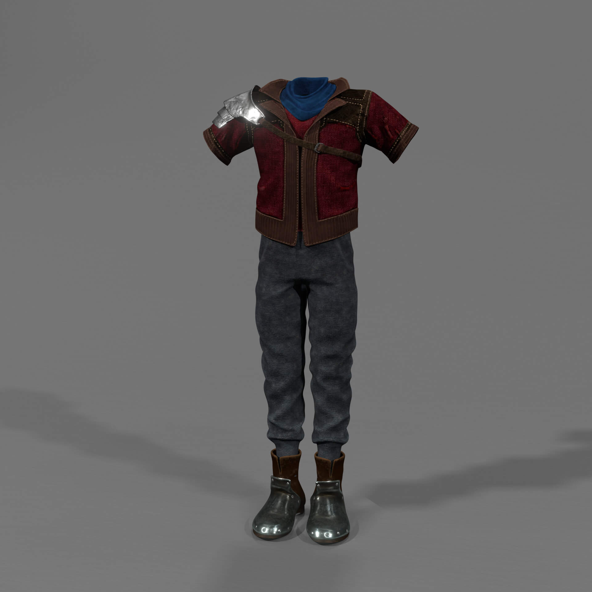 Adventurer Clothes - 3D Model by Lordische
